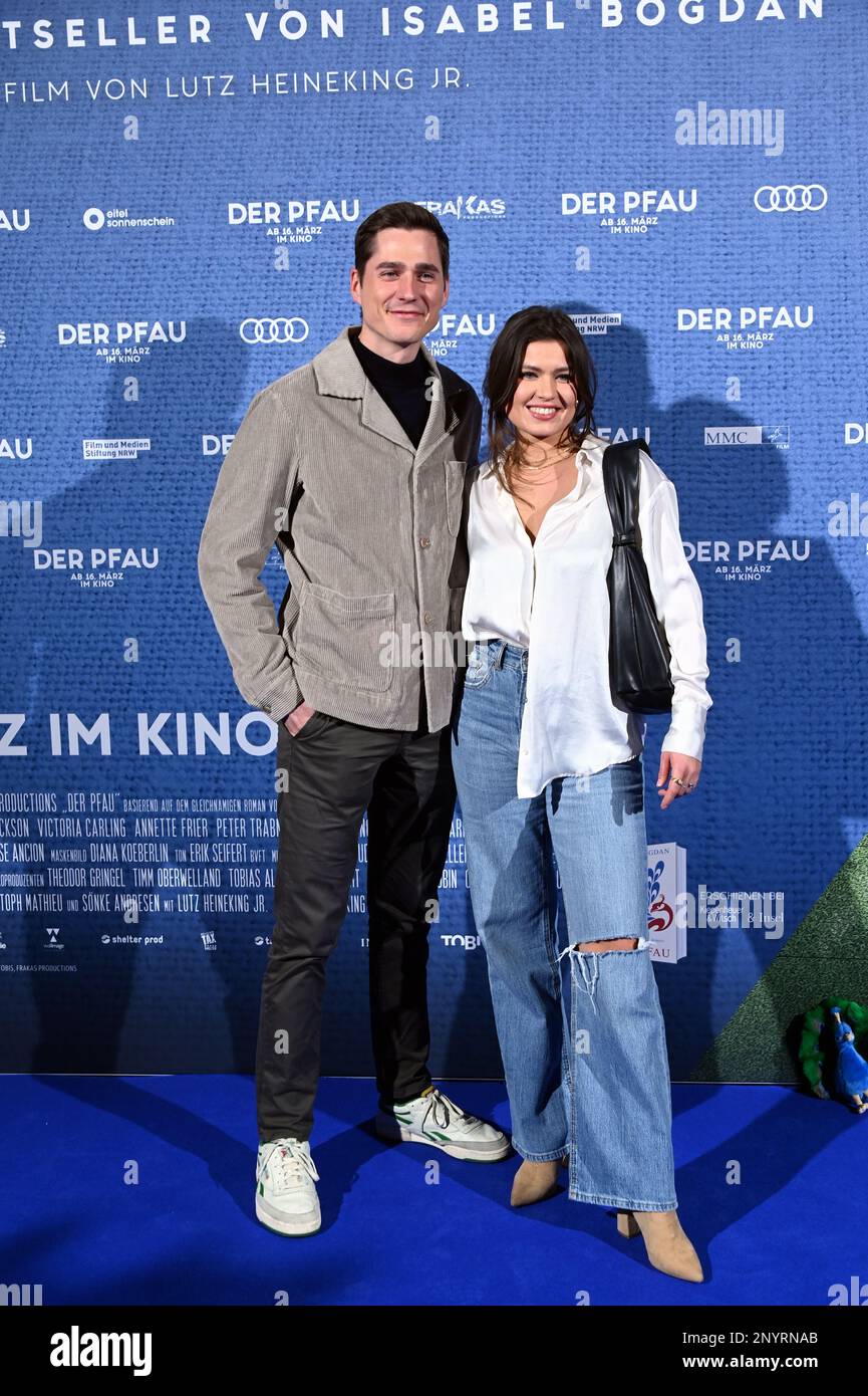 Cologne, Germany. 01st Mar, 2023. Actors Timothy Boldt and Sharon ...