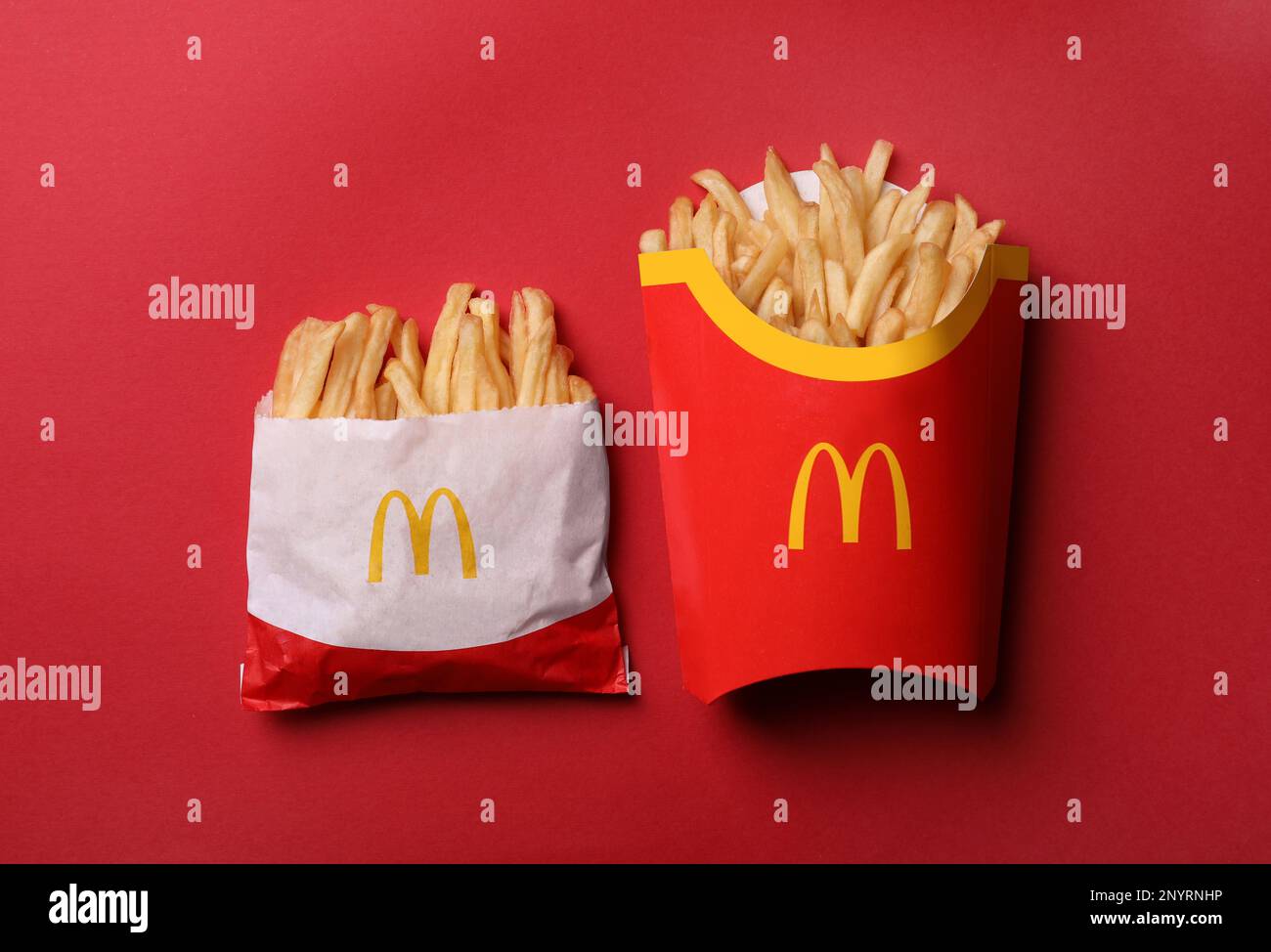Mcdonalds chips bag hi-res stock photography and images - Alamy