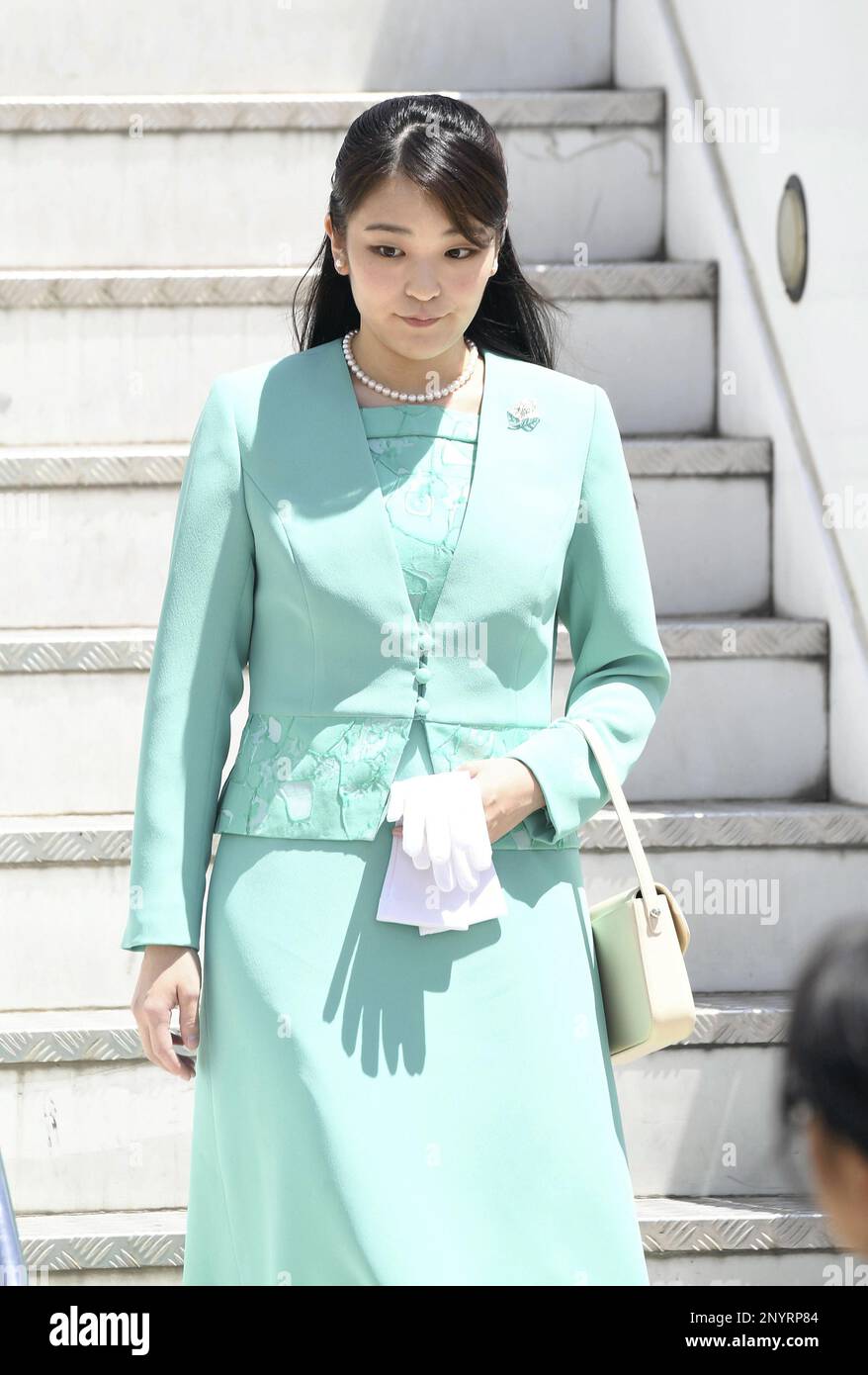 Japan’s Princess Mako, granddaughter of Emperor Akihito arrives at Paro ...