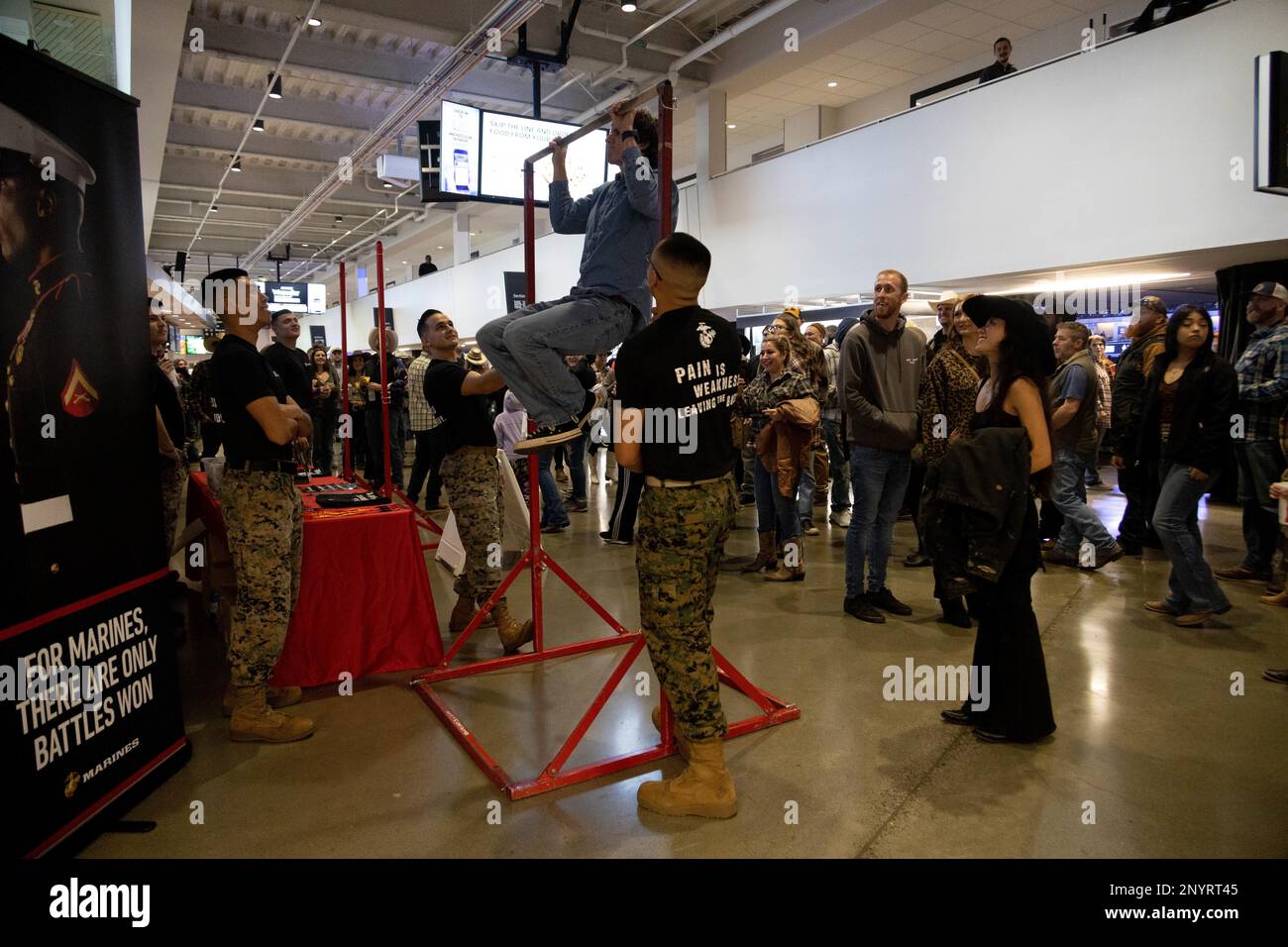 U.S. Marine Corps recruiters with Recruiting Sub-Station Elk Grove ...