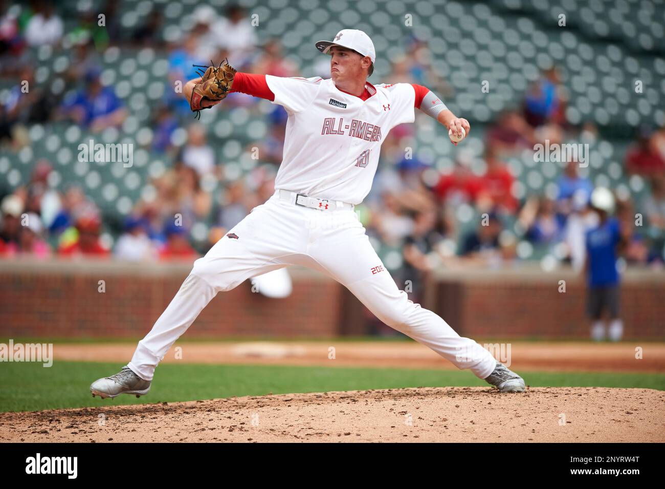 Mitchell Stone (20) of Deer Creek High School in Edmond, Oklahoma ...