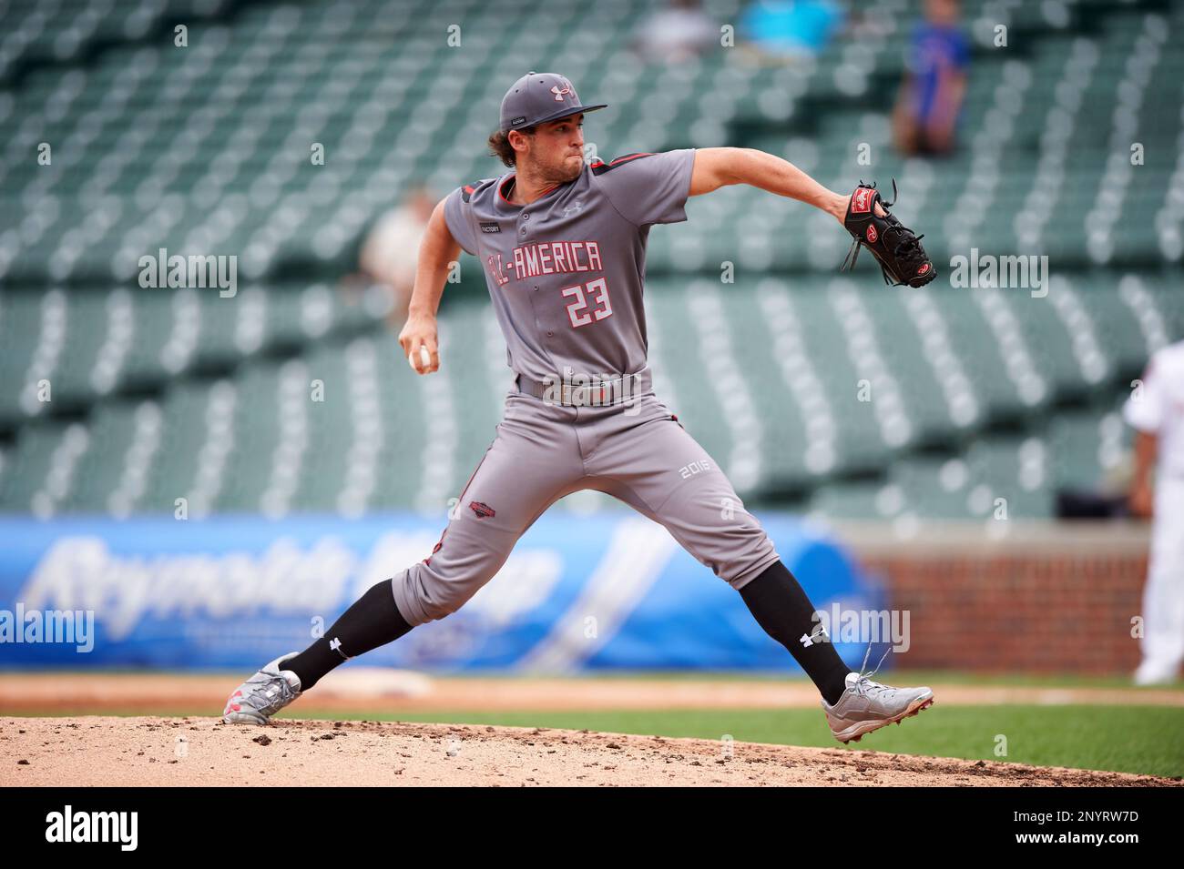 Alex Scherff (23) of Prestonwood Christian High School in Colleyville ...