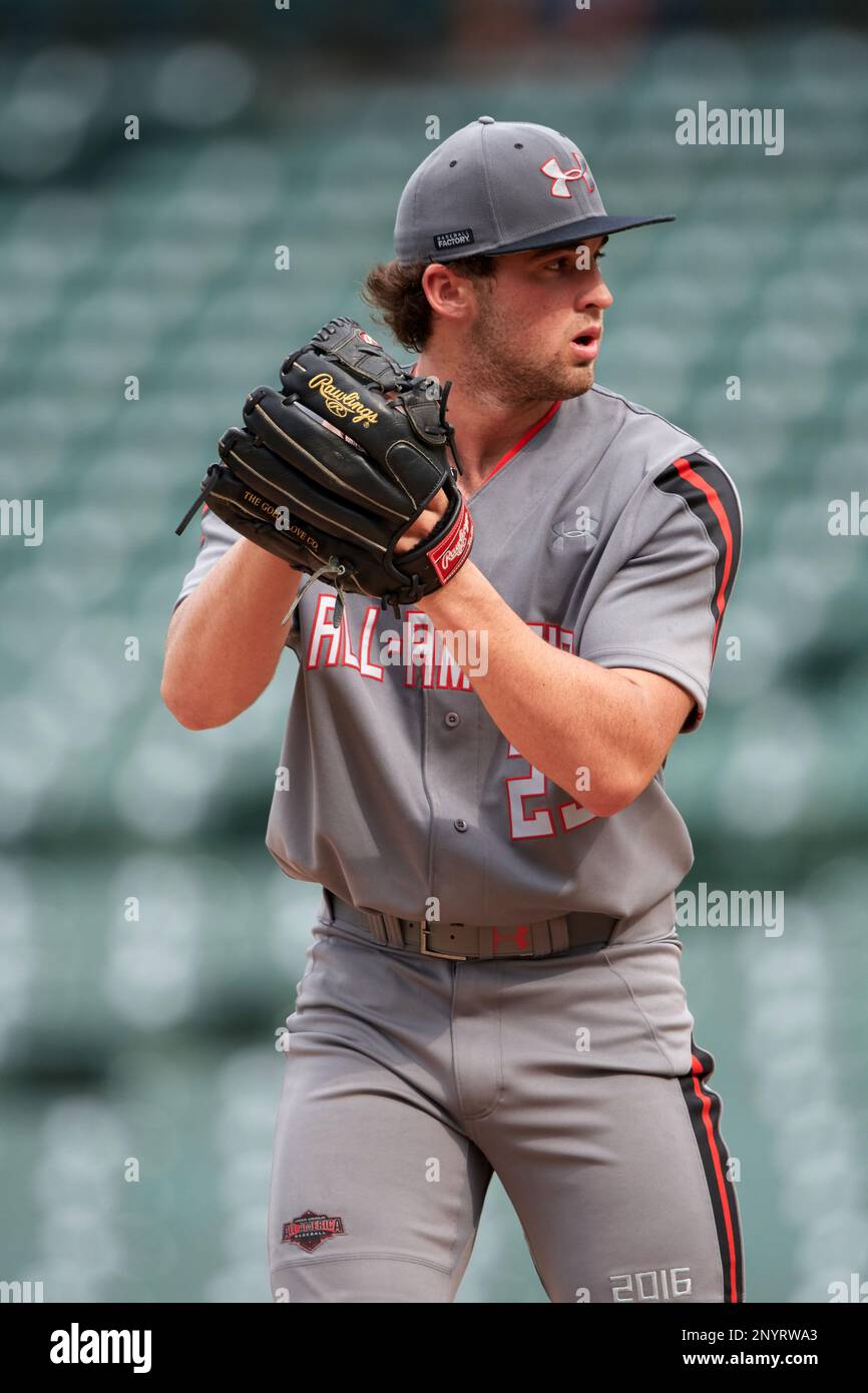 Alex Scherff (23) of Prestonwood Christian High School in Colleyville ...
