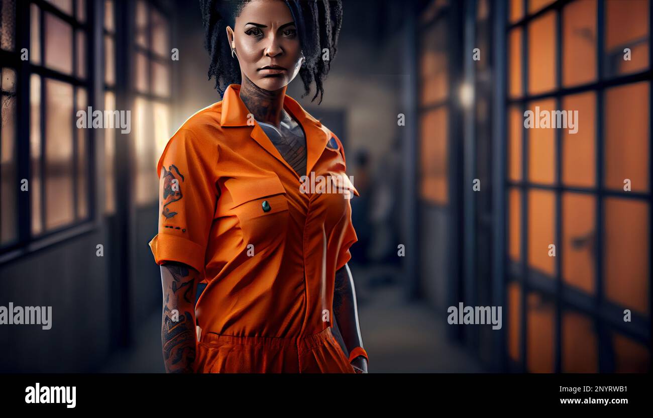 Inmates orange hi-res stock photography and images - Alamy