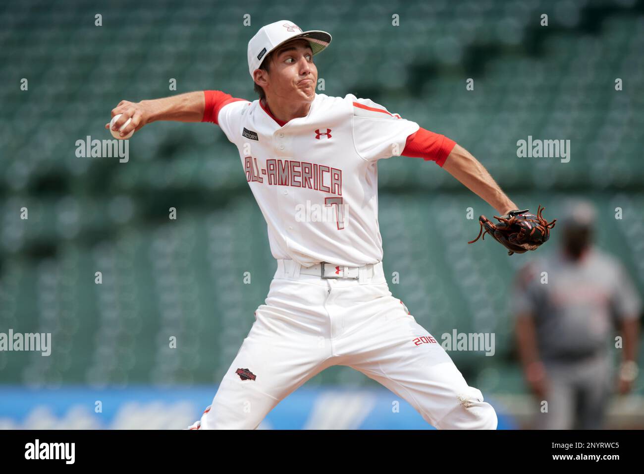Hans Crouse (7) of Dana Hills High School in Dana Point, California ...