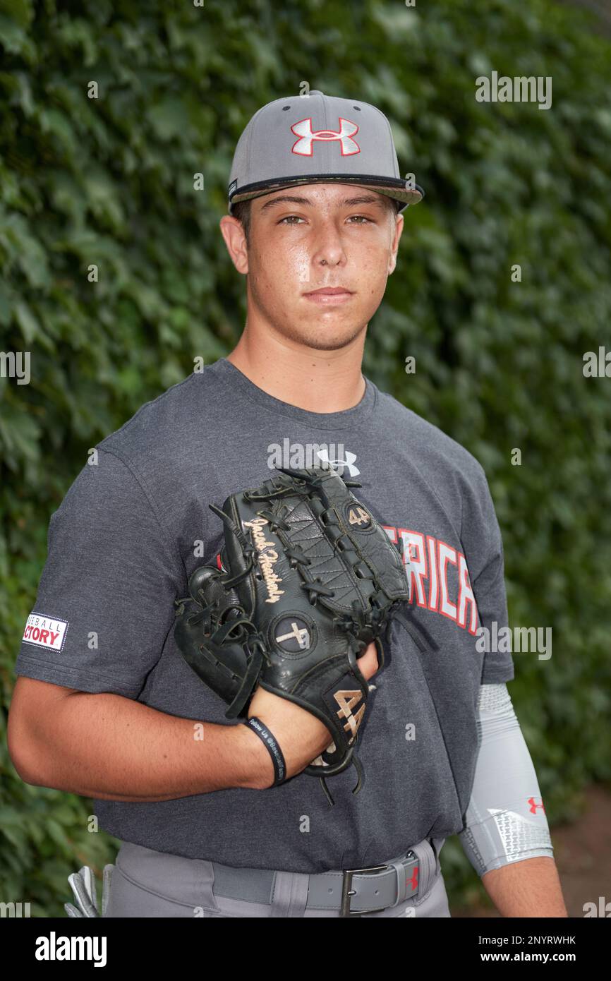 Jacob Heatherly (31) of Cullman High School in Cullman, Alabama poses ...