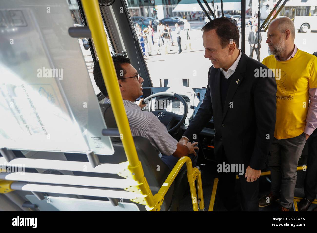 SP - Sao Paulo - 05/31/2017 - City Hall SPTrans delivers new buses ...