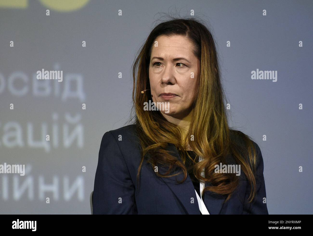 Non Exclusive: KYIV, UKRAINE - MARCH 2, 2023 - Deputy Head of Mission ...