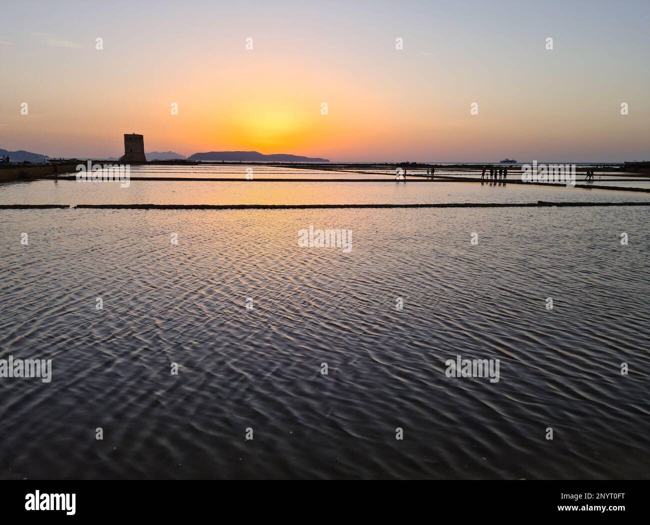The Saline di Trapani and Paceco oriented nature reserve is a protected ...