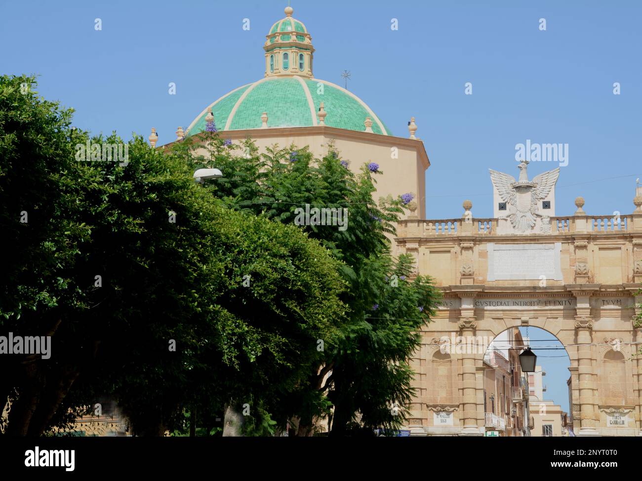 The cathedral of Marsala is dedicated to Tommaso Becket and is a place ...