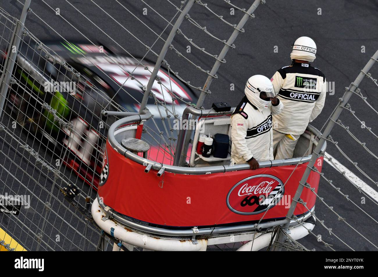 Flag Stand during the NASCAR Monster Energy Cup Series Coca Cola 600 ...