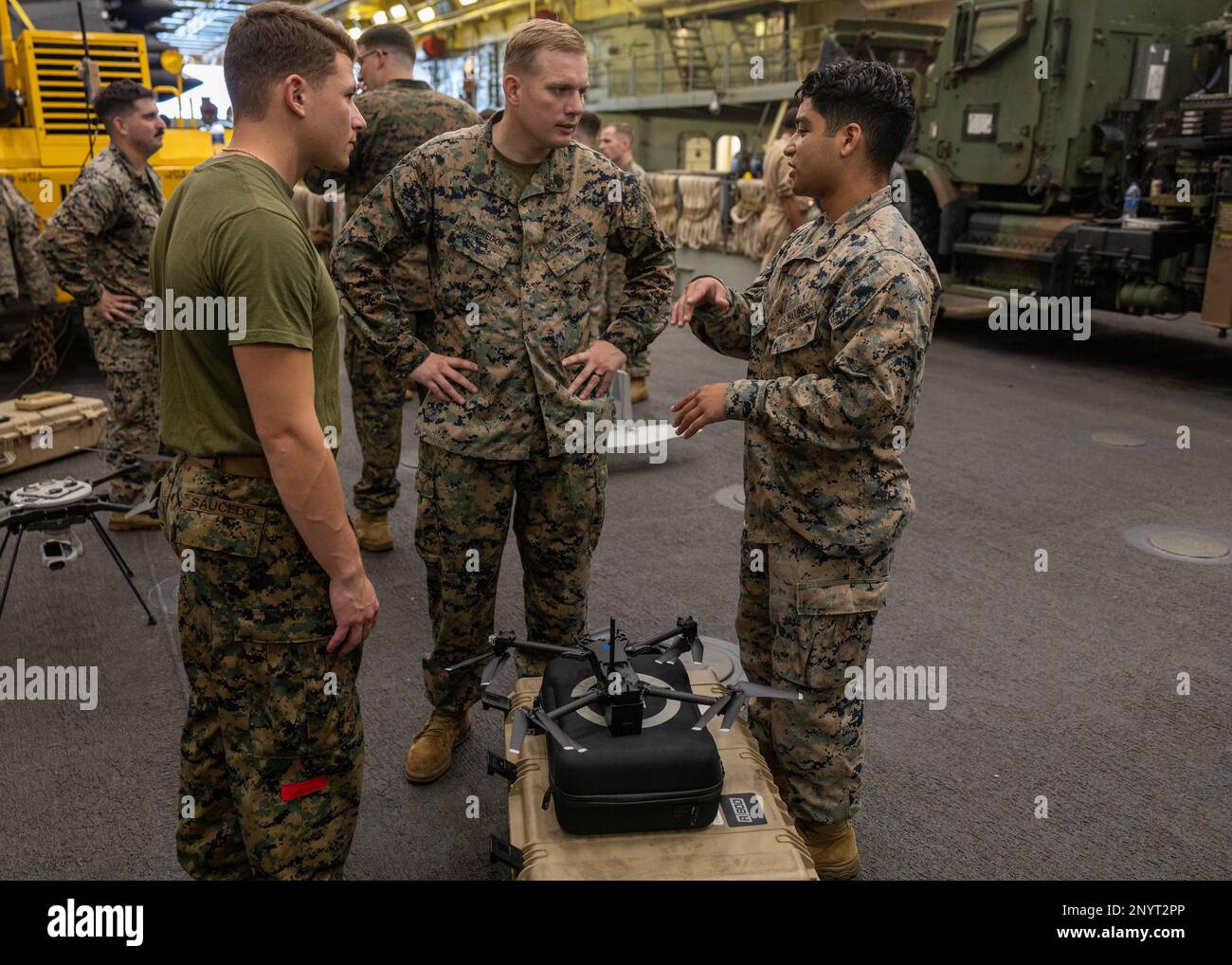 INDIAN OCEAN (Jan. 30, 2023) – U.S. Marine Corps Sgt. Abraham Solis ...