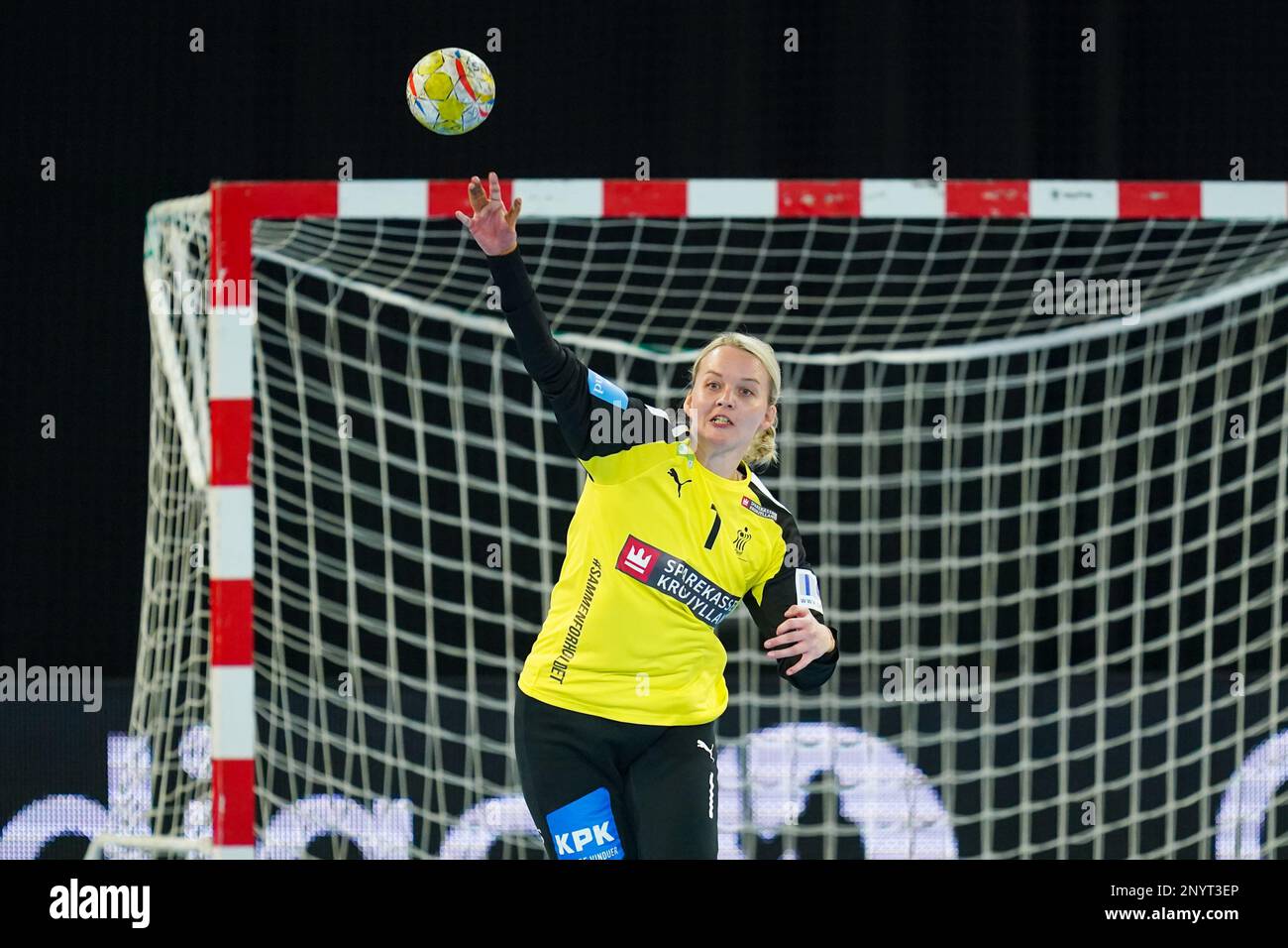 EINDHOVEN, NETHERLANDS - MARCH 2: Sandra Toft of Denmark during the ...