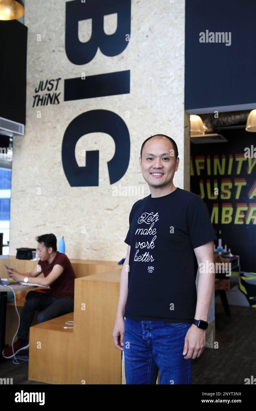 Mr. Kong Wan Sing, CEO and founder of JustCo, Singapore's largest ...