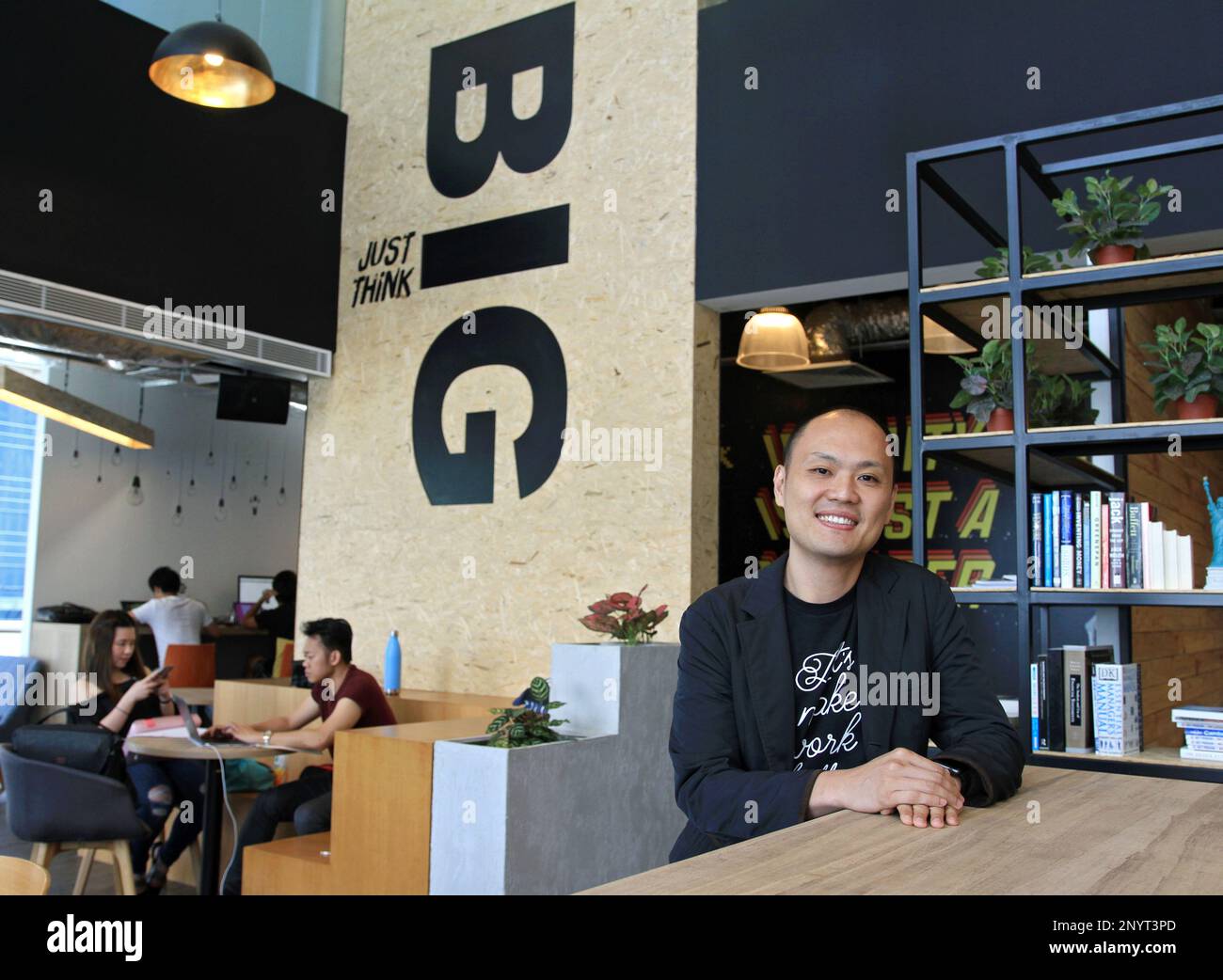 Mr. Kong Wan Sing, CEO and founder of JustCo, Singapore's largest ...