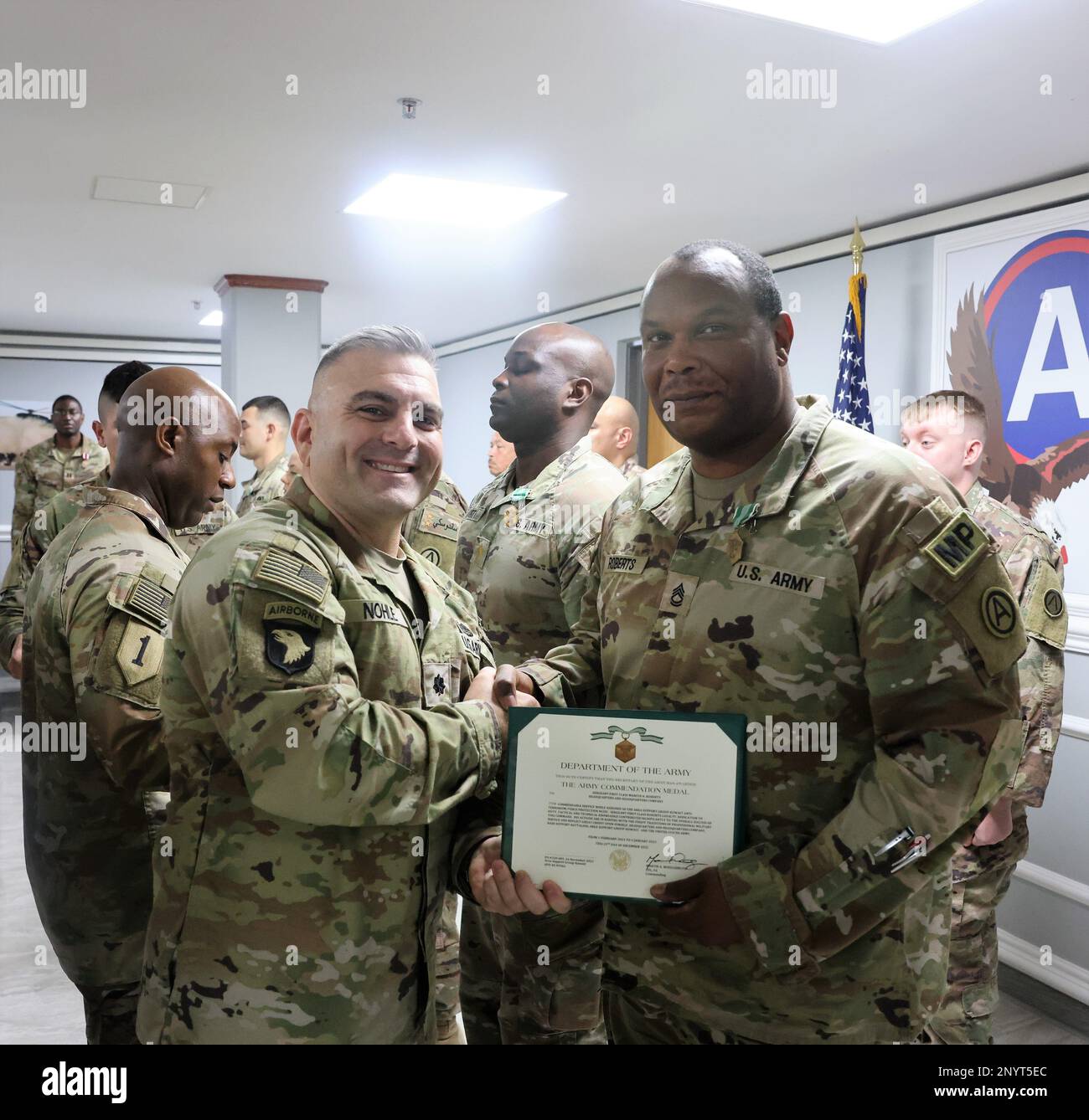 Area Support Group - Kuwait celebrates the end of a tour for dozens of ...