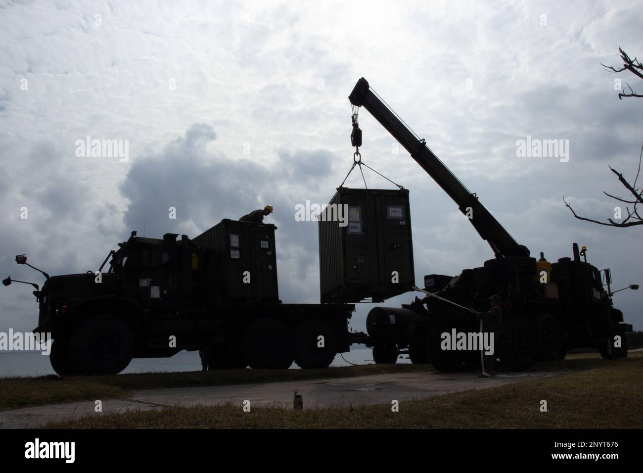 U.S. Marines with Combat Logistics Battalion 31, 31st Marine ...