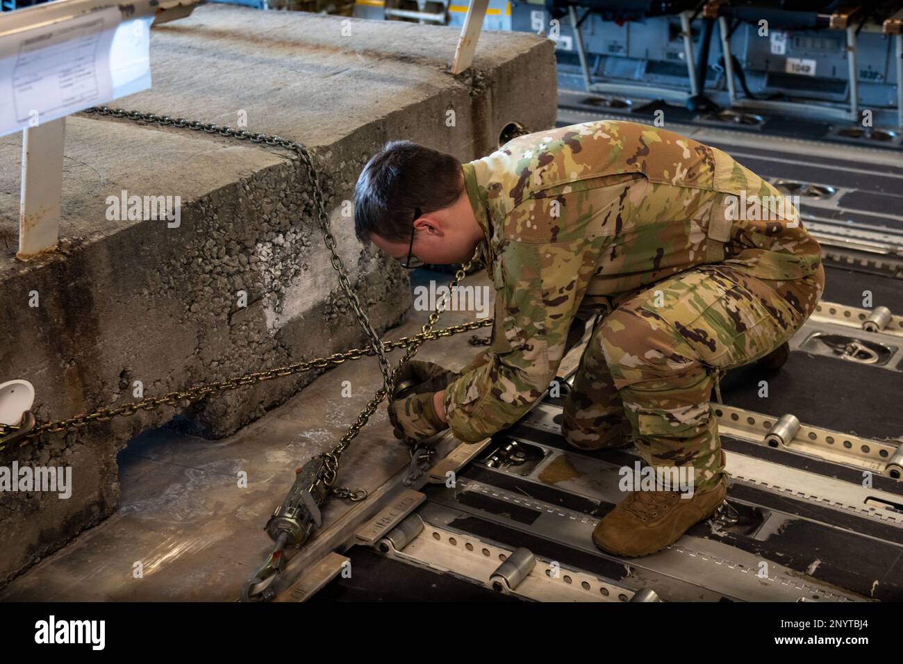 U.S. Air Force Staff Sgt. Michael Dabbs, 14th Airlift Squadron ...