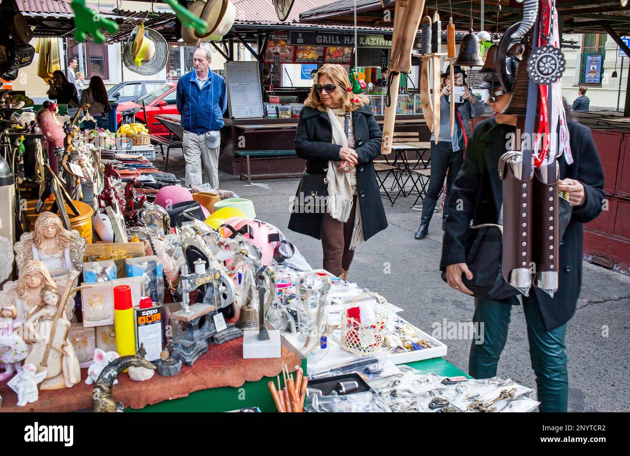 Krakow plac nowy market hi-res stock photography and images - Alamy