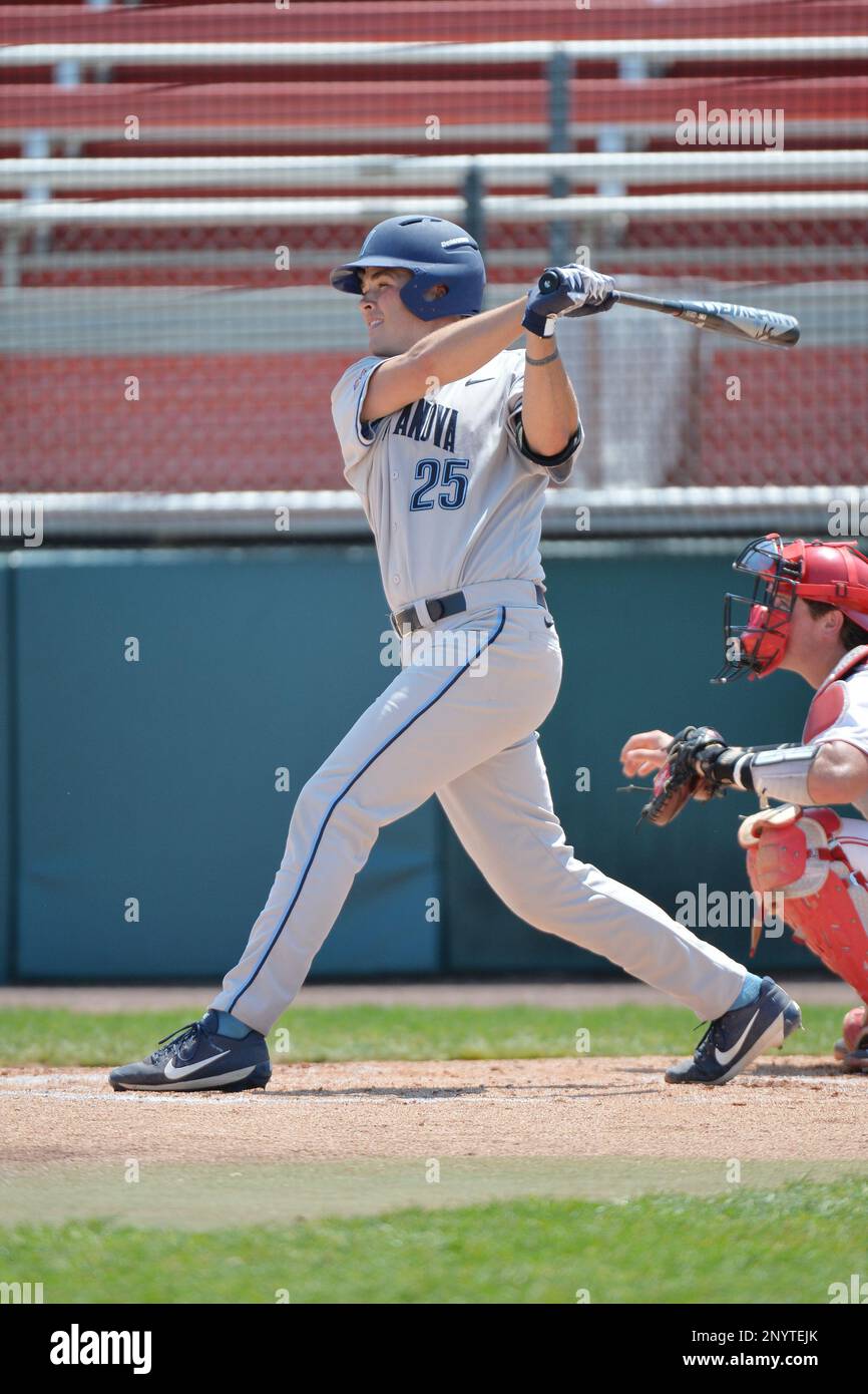 Villanova University Wildcats DH J.P. Radvany (25) during game played ...