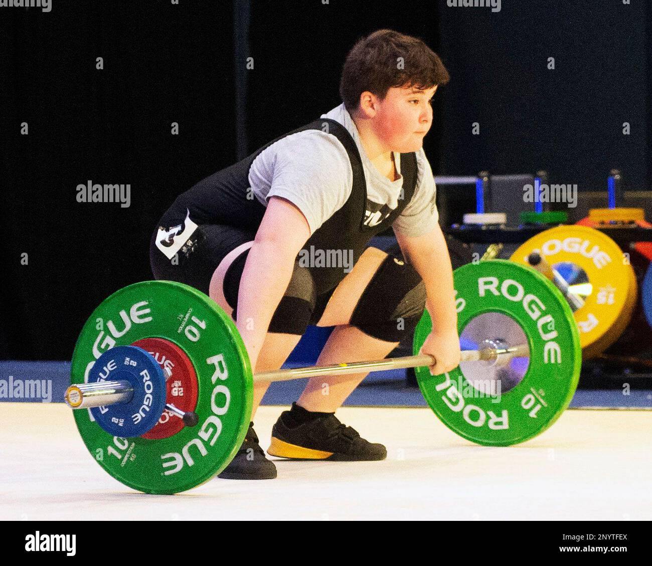 Columbus, Ohio, United States. 2nd Mar, 2023. Tate Fegley snatches ...