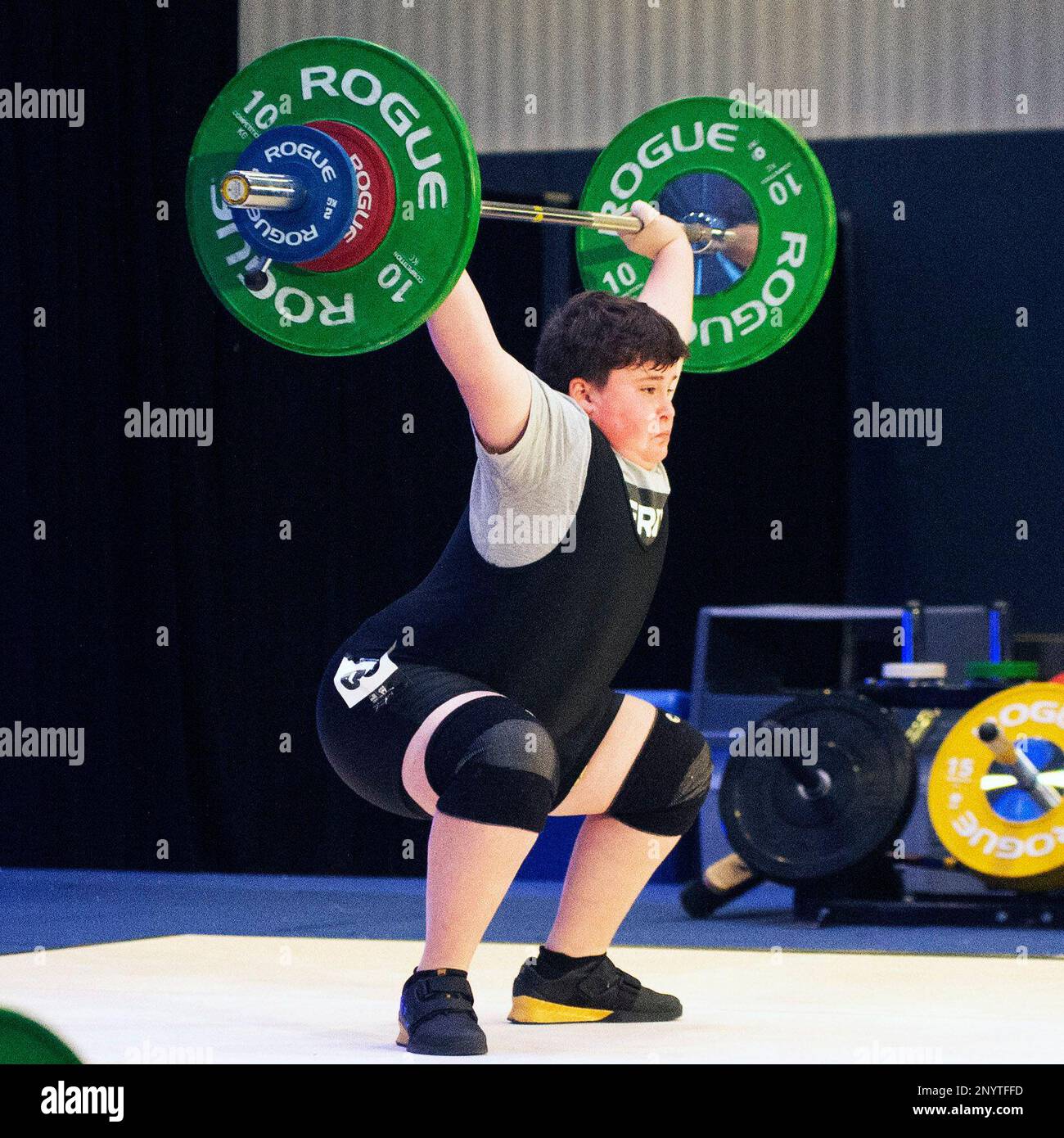 Columbus, Ohio, United States. 2nd Mar, 2023. Tate Fegley snatches ...