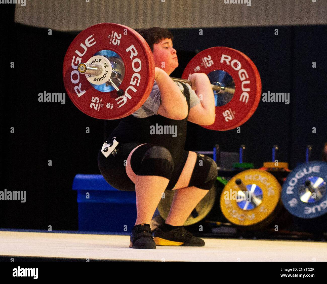 Columbus, Ohio, United States. 2nd Mar, 2023. Tate Fegley attempts a ...