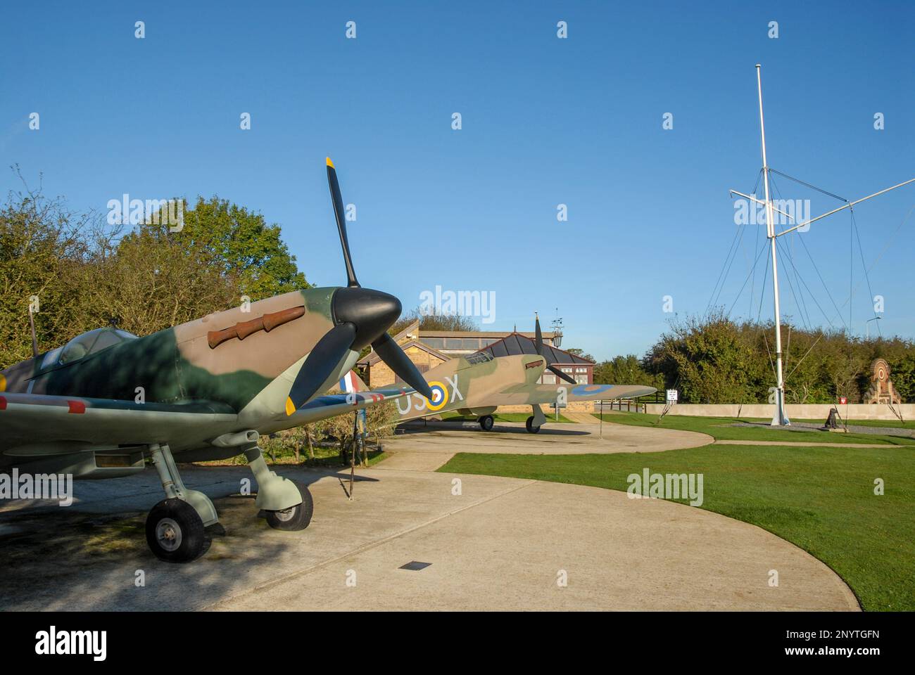 A Royal Air Force ( RAF) headstone of The Battle of Britain War ...