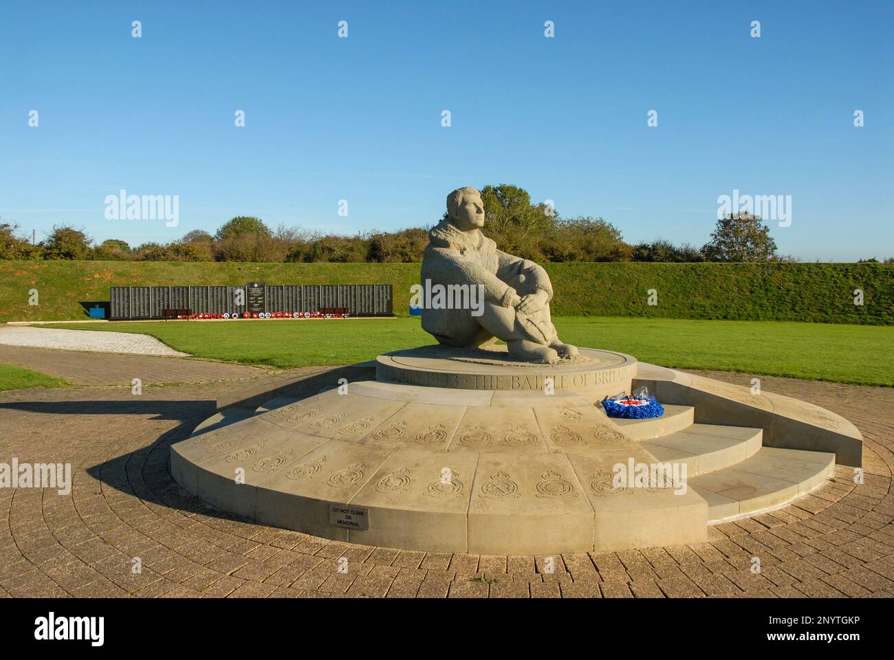A Royal Air Force ( RAF) headstone of The Battle of Britain War ...