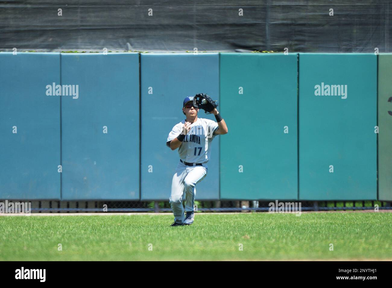 Villanova University Wildcats outfielder David Gulati (17) during game ...