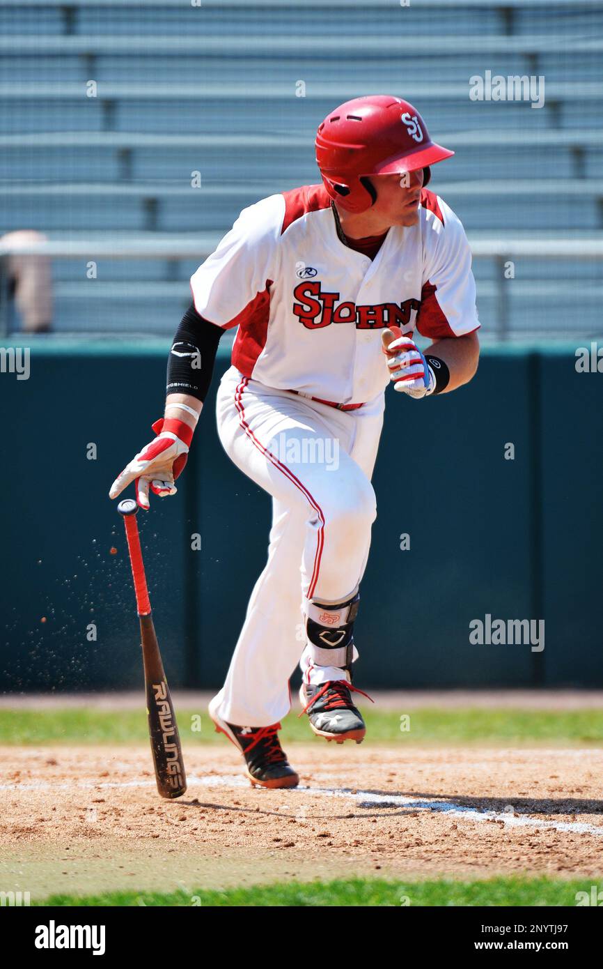 St. John's University Redstorm catcher Troy Dixon (34) during game ...