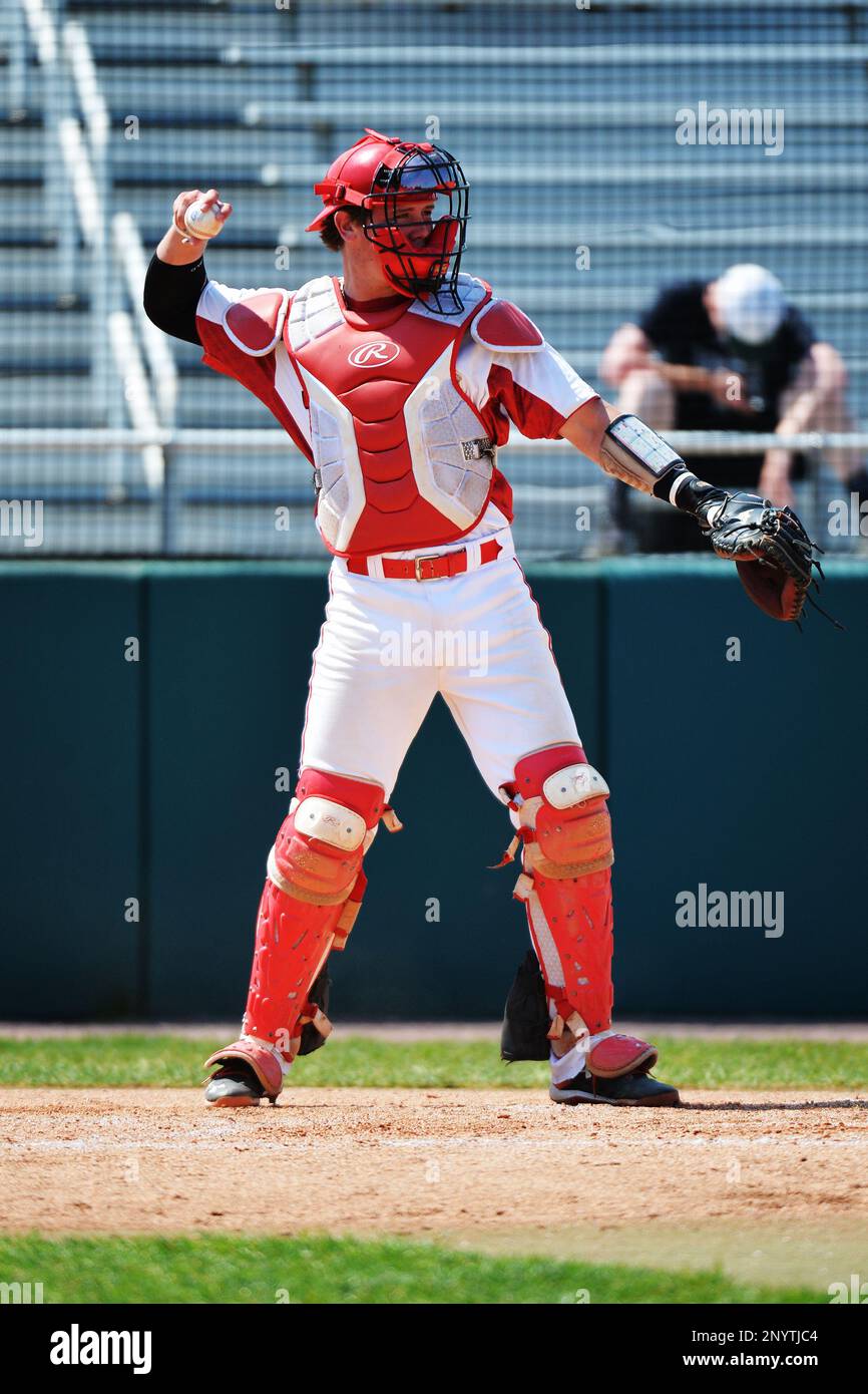 St. John's University Redstorm catcher Troy Dixon (34) during game ...