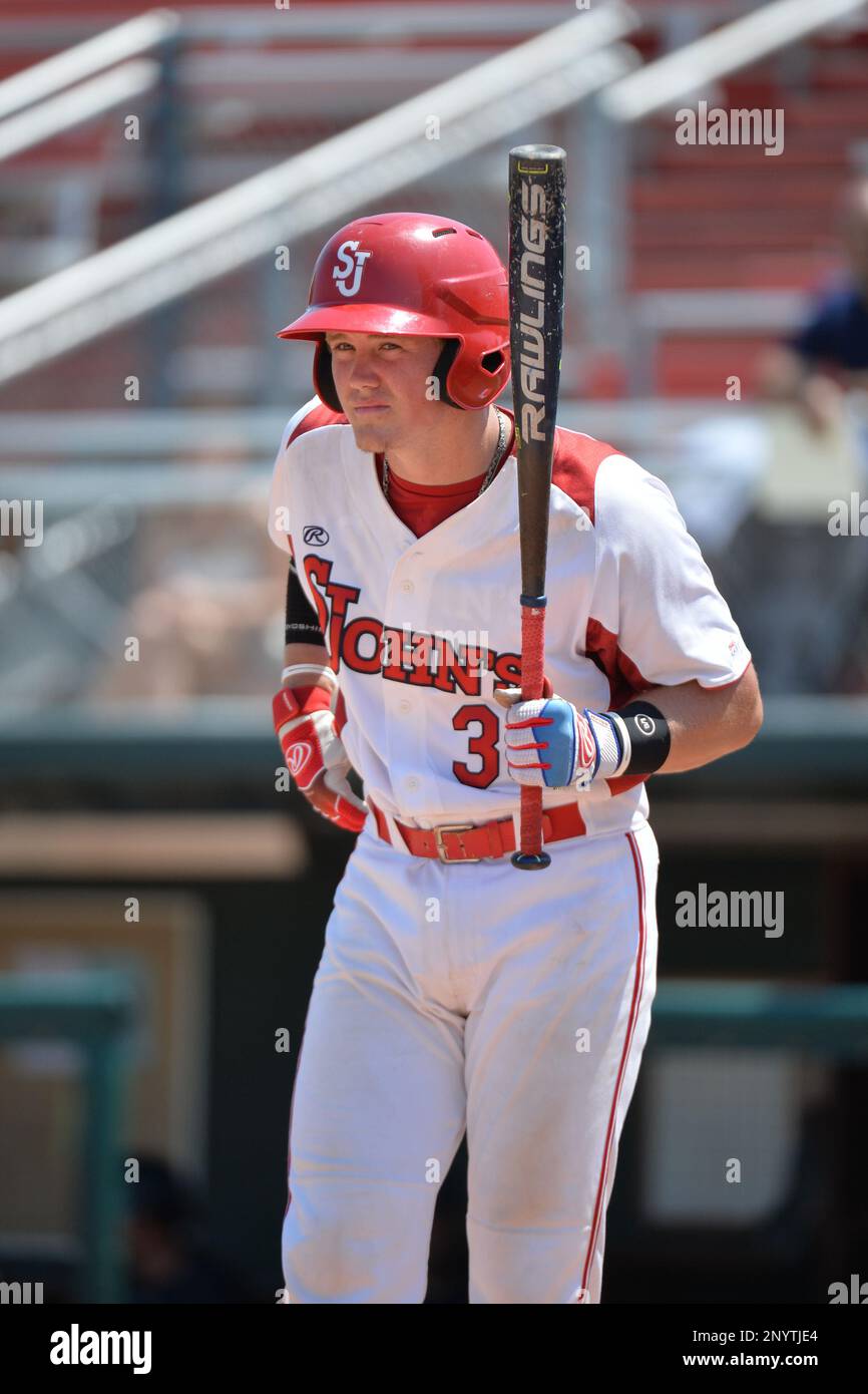 St. John's University Redstorm catcher Troy Dixon (34) during game ...