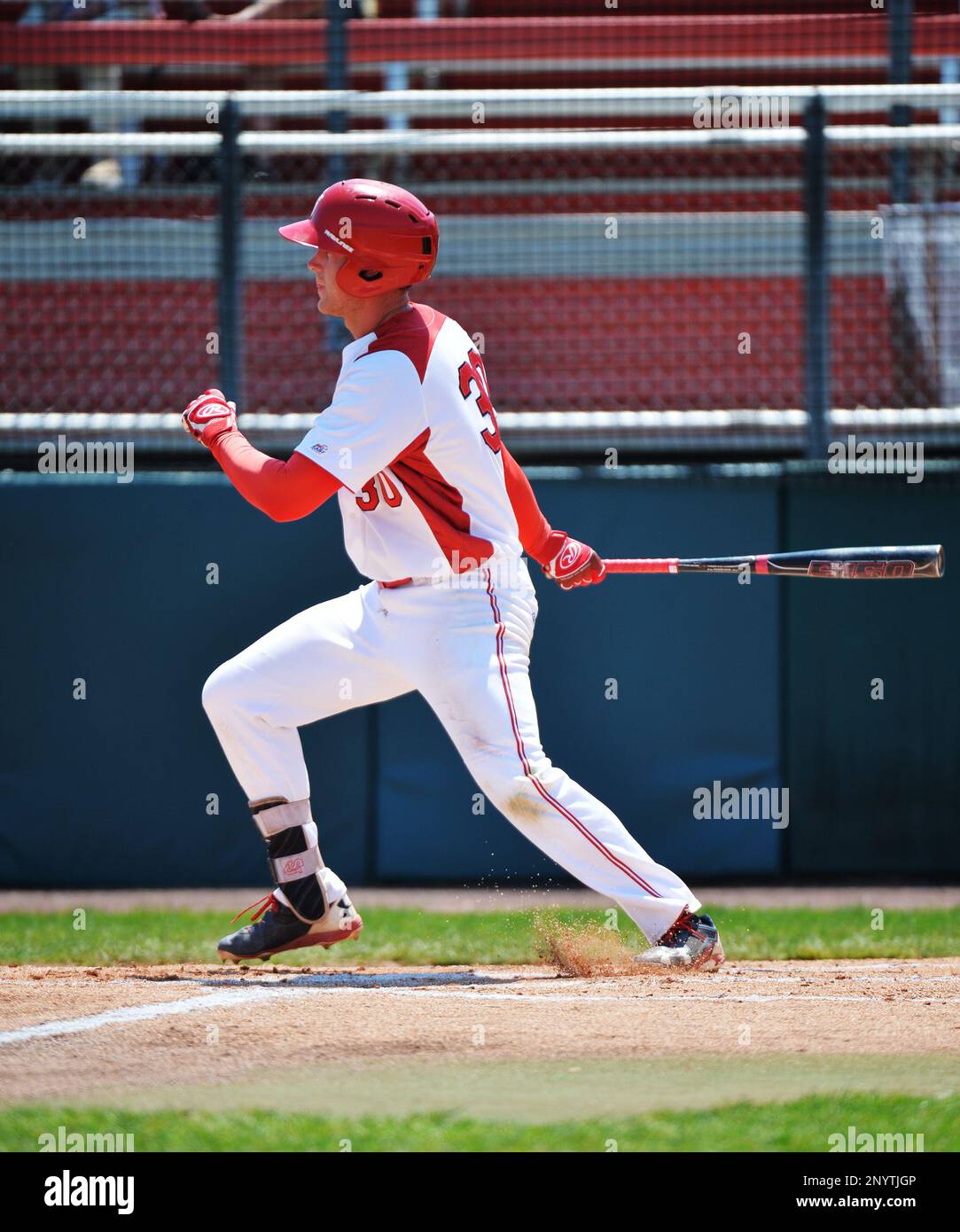 St. John's University Redstorm infielder Gui Gingras (30) during game ...