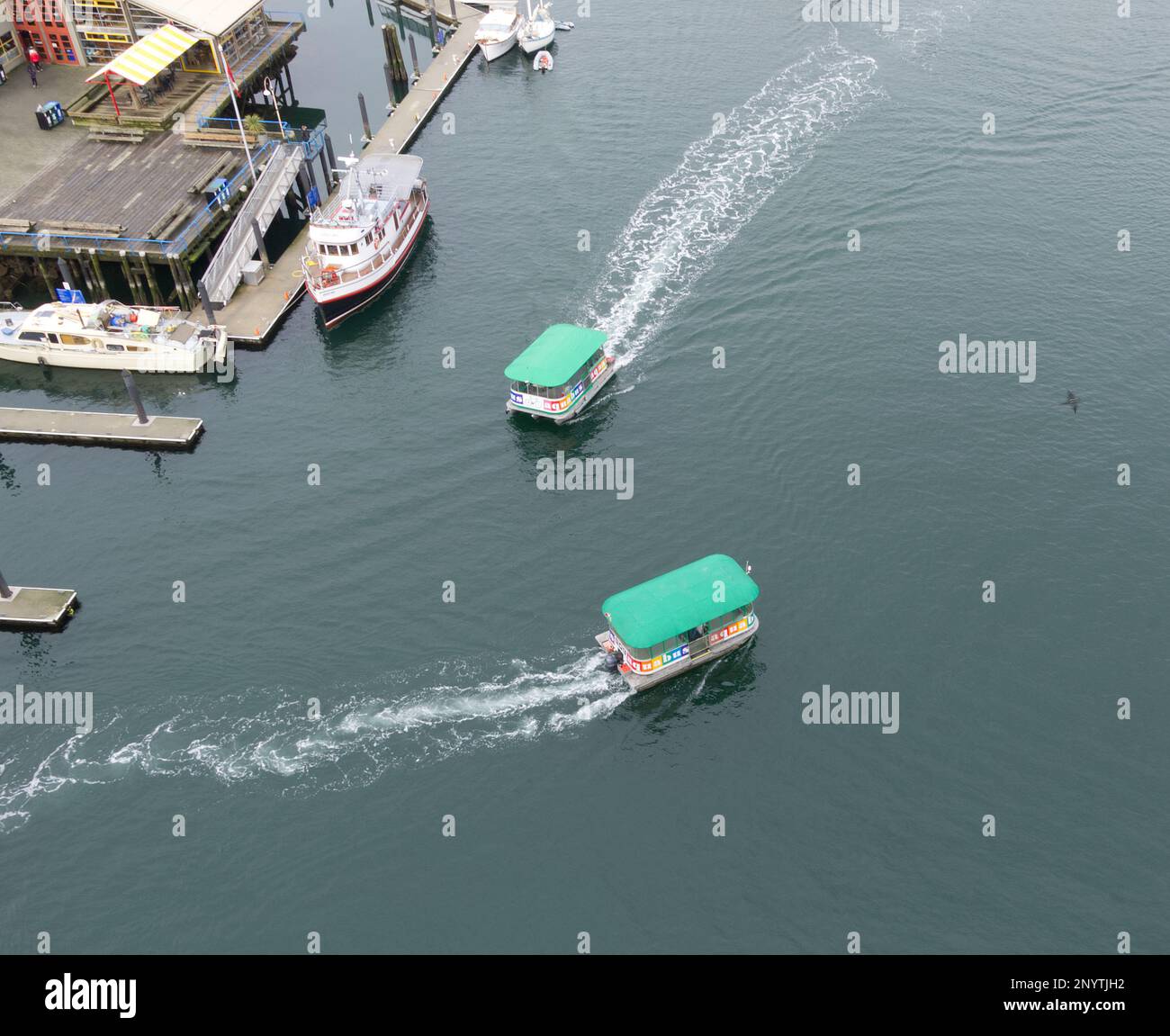 Aquabus ferry crossing false hi-res stock photography and images - Alamy
