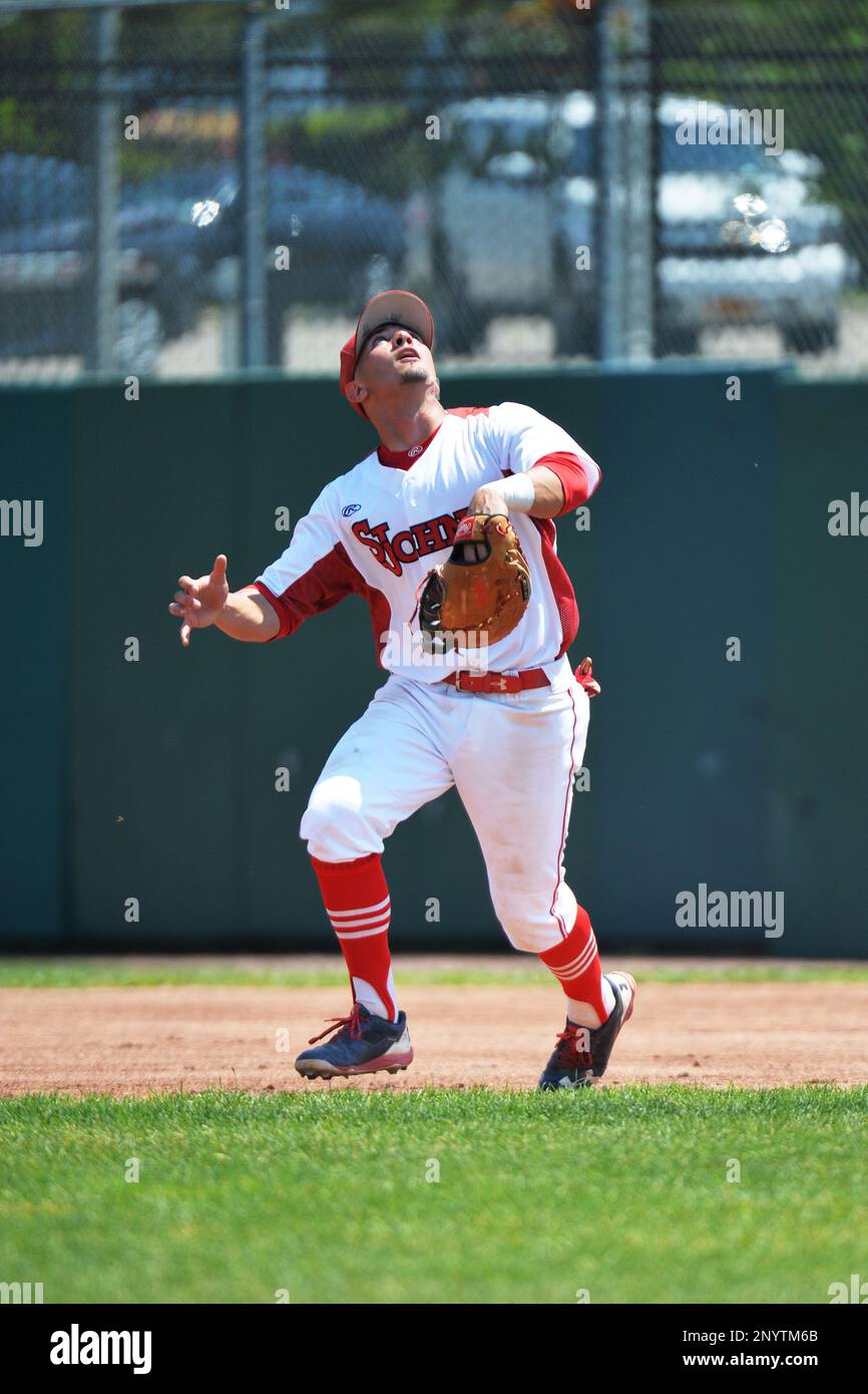 St. John's University Redstorm infielder John Valente (11) during game ...