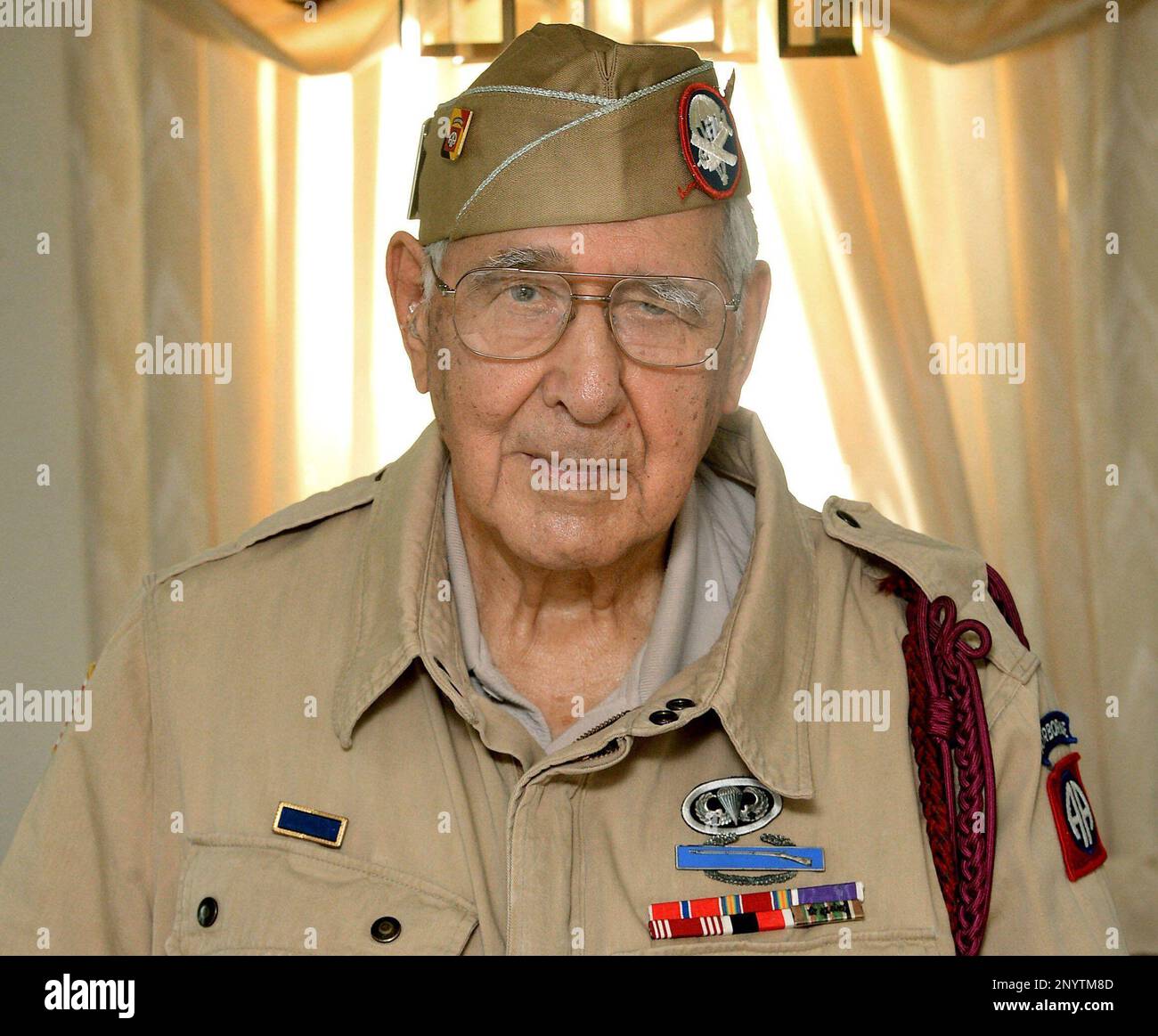 In this May 18, 2017, photo, Joseph Morettini, 92, center, of Erie, Pa ...