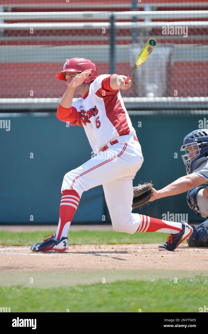 St. John's University Redstorm outfielder Jamie Galazin (6) during game ...