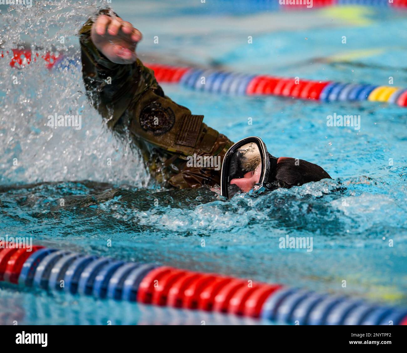 Tech. Sgt. Gabriel Clark, 87th Aerial Port Squadron ramp operations ...
