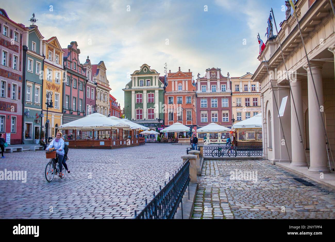 Old Market Square, Poznan, Poland Stock Photo - Alamy