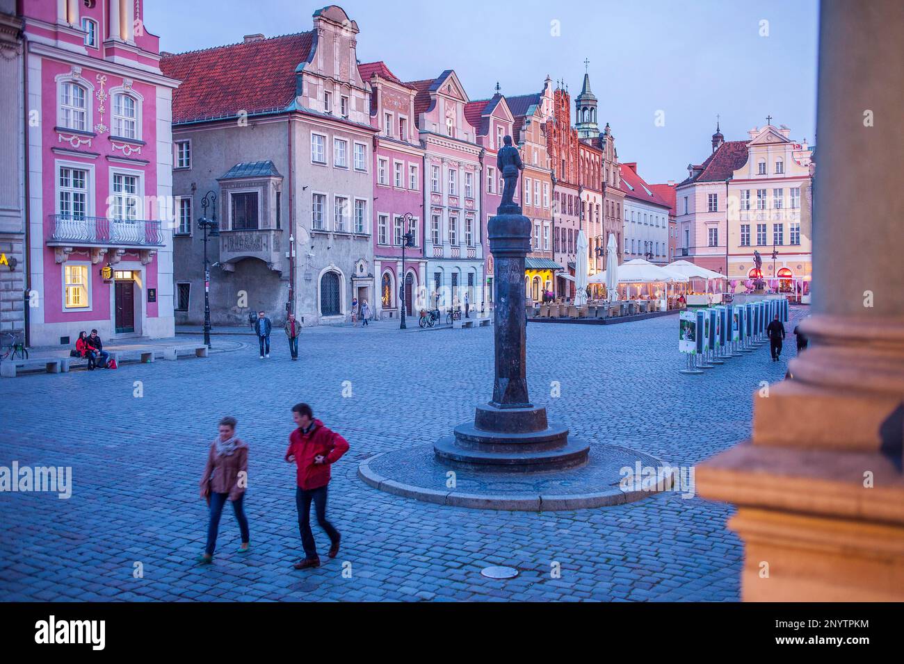 Old Market Square, Poznan, Poland Stock Photo - Alamy
