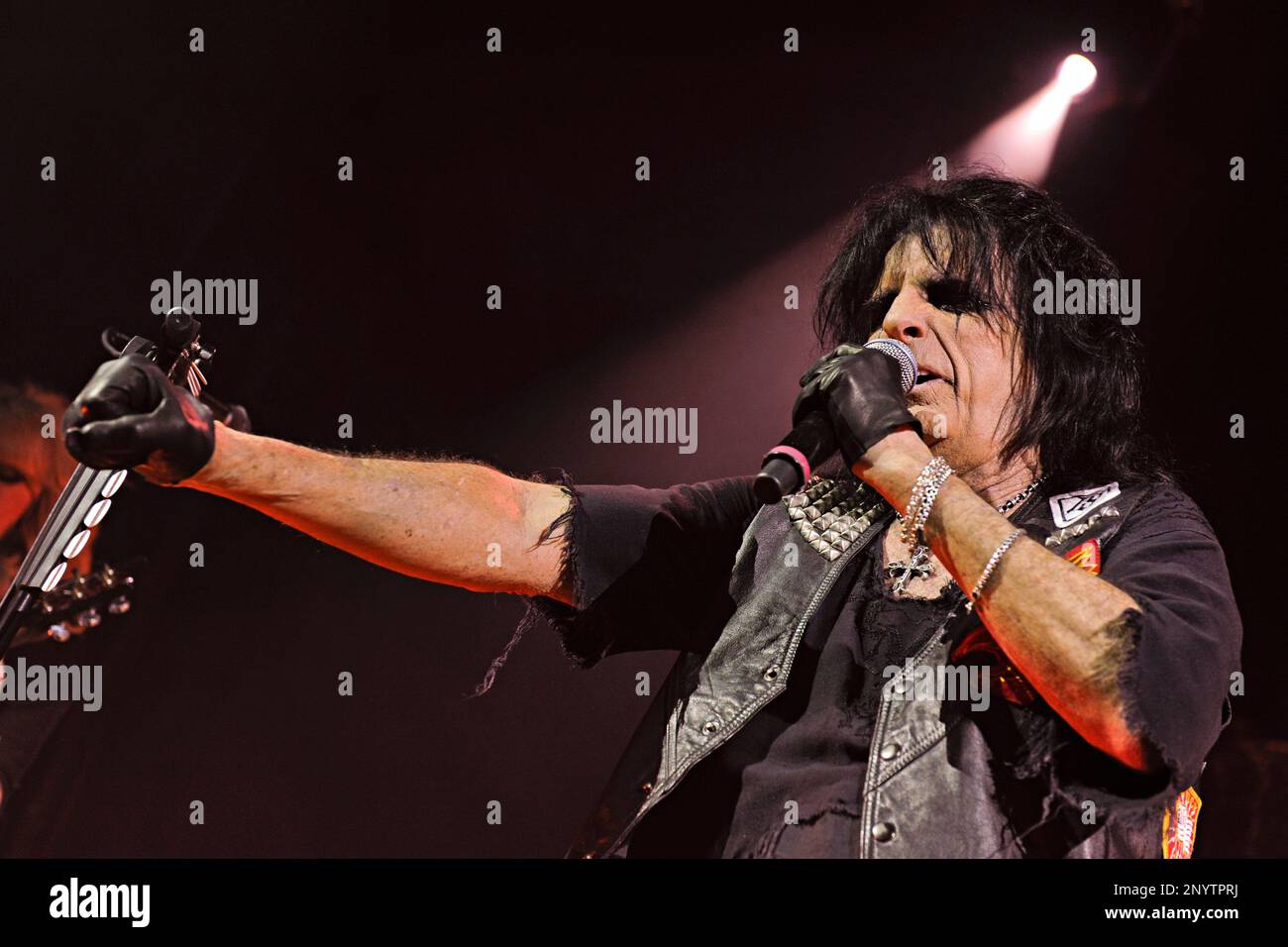 Alice Cooper performs at the Taft Theater on Dec. 12, 2011, in ...