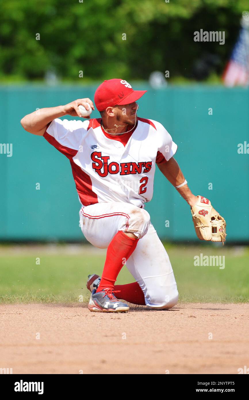 St. John's University Redstorm infielder Jesse Berardi (2) during game ...