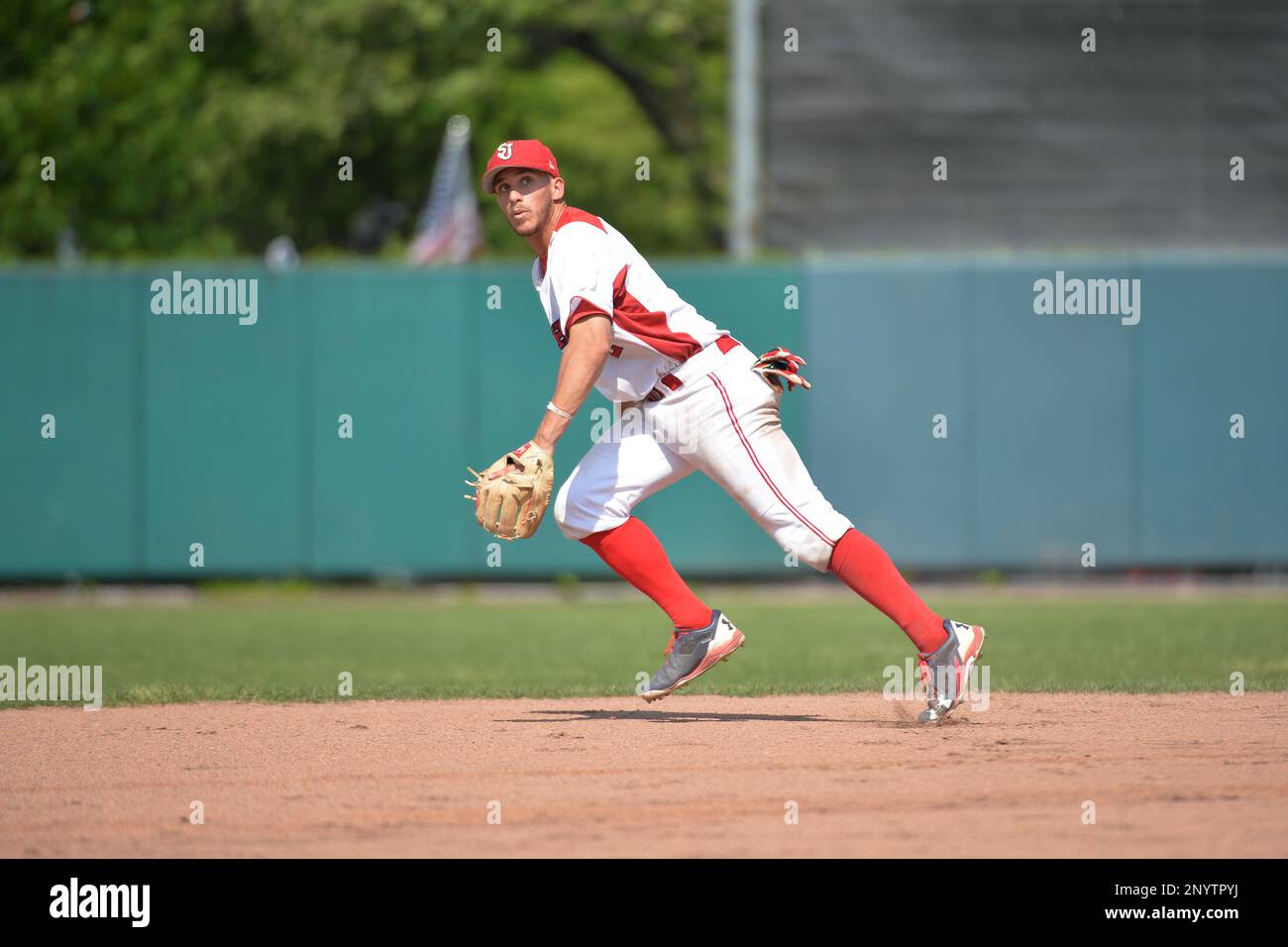 St. John's University Redstorm infielder Jesse Berardi (2) during game ...