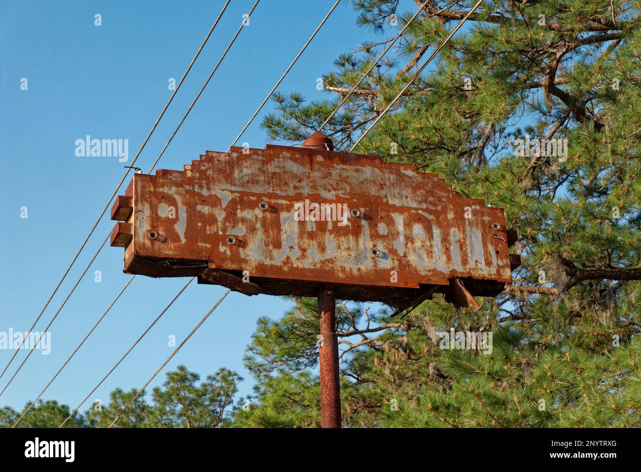 Faded cafe sign hi-res stock photography and images - Alamy