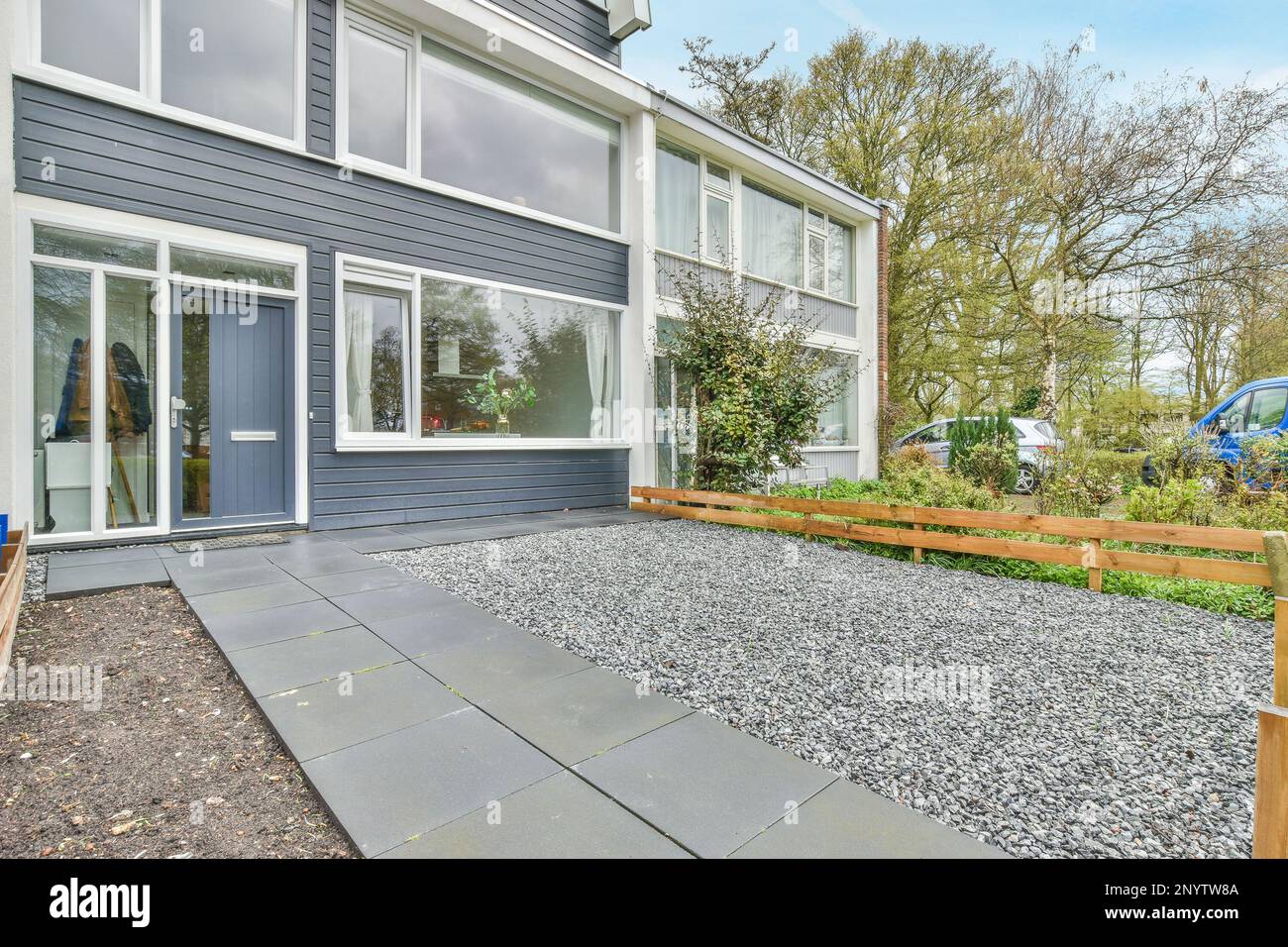 a house that is in the process of being remodeled and ready to be used ...
