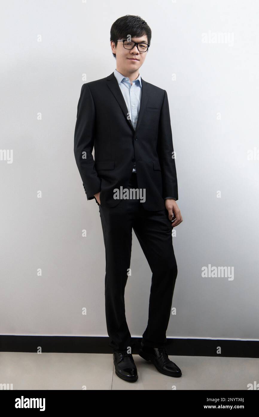 --FILE--Chinese Go player Ke Jie poses during an interview in Beijing ...