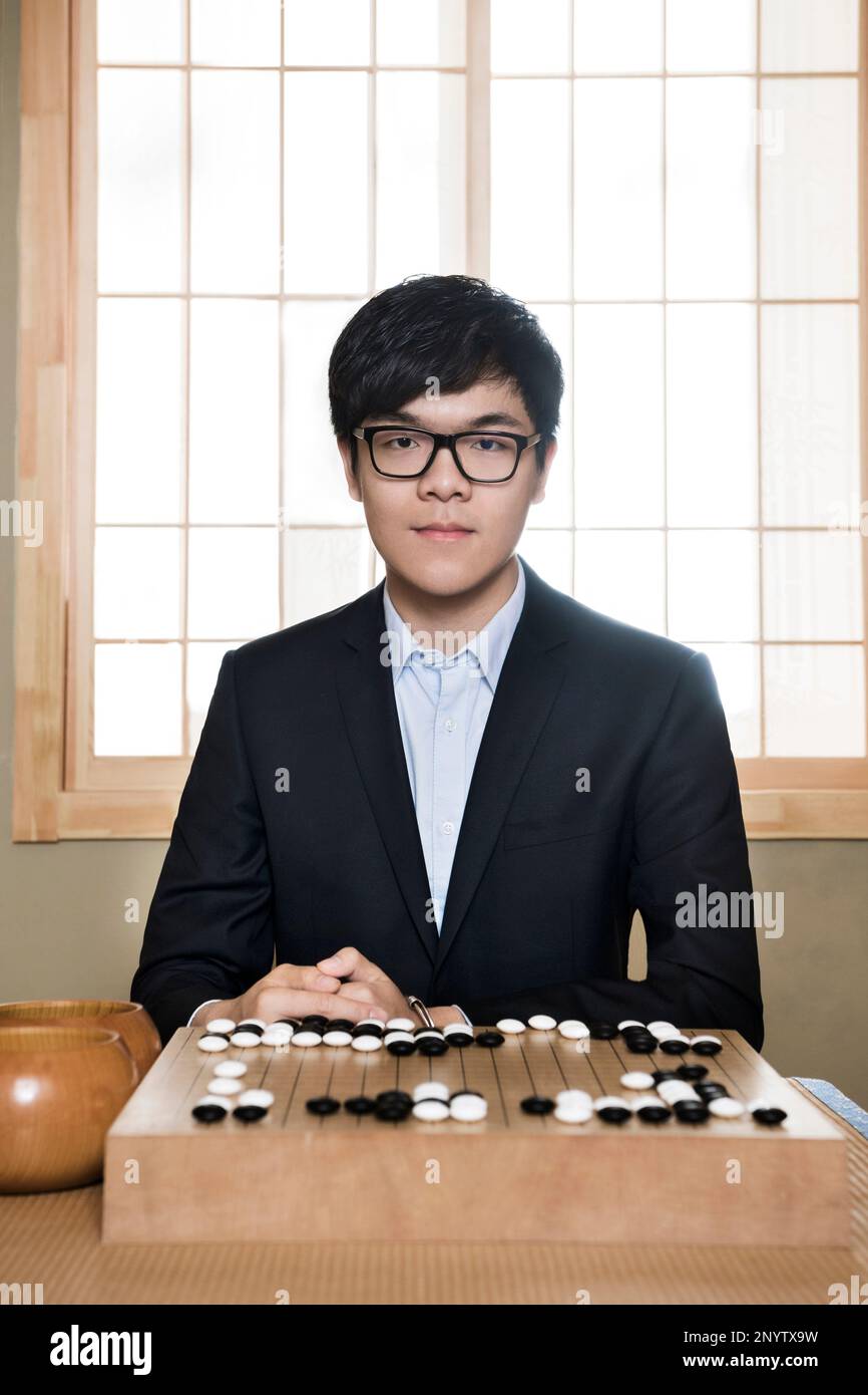 --FILE--Chinese Go player Ke Jie poses during an interview in Beijing ...