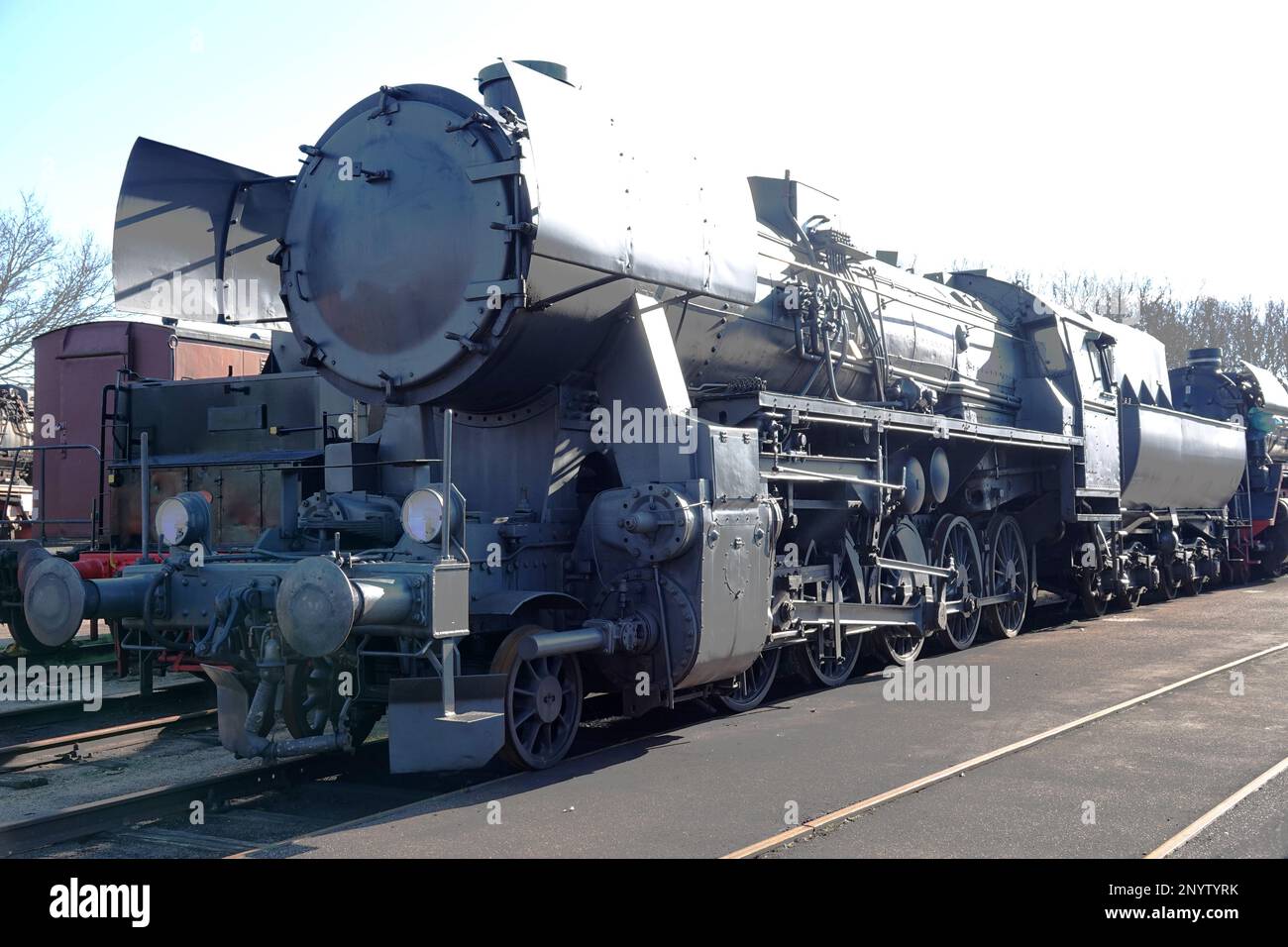 Historical Steam Locomotive build in Germany during the Second World ...