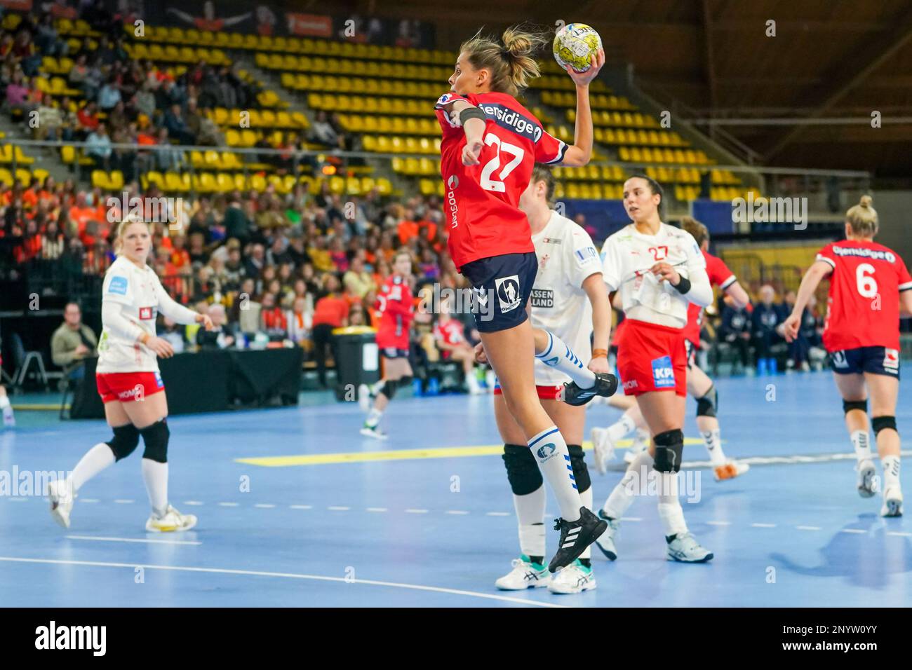 EINDHOVEN, NETHERLANDS - MARCH 2: Sunniva Andersen of Norway during the ...